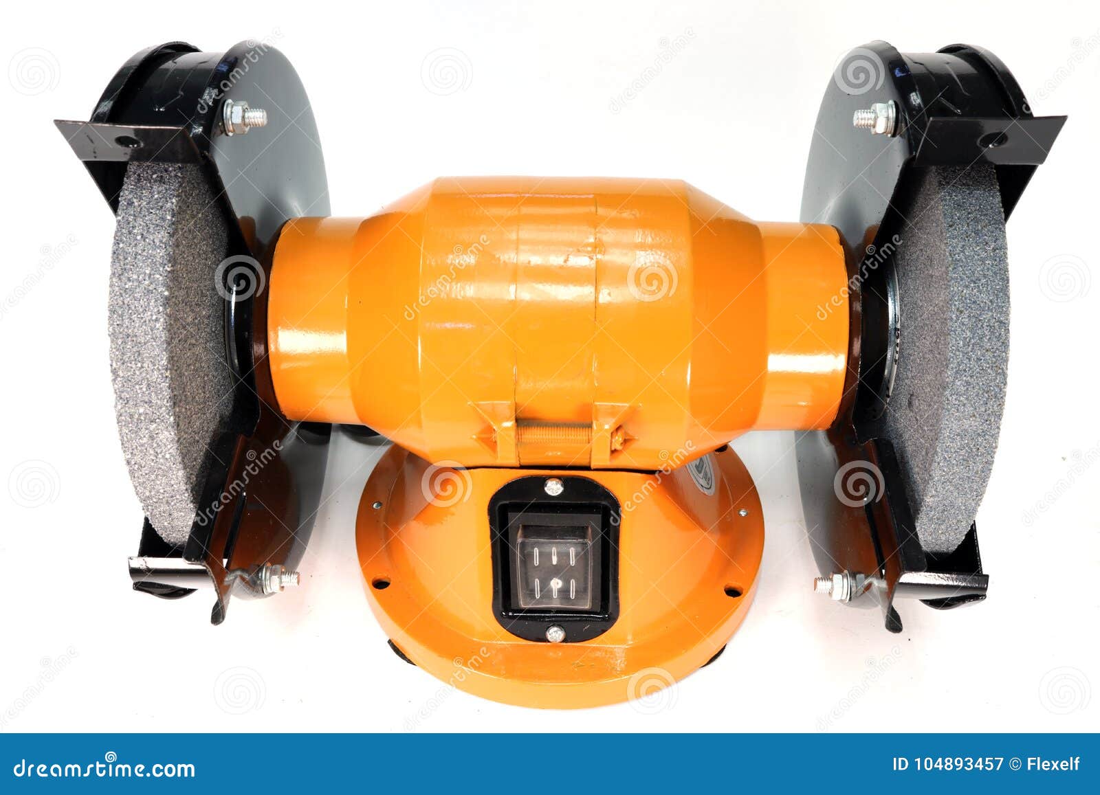 Grinding Machine. Bench Grinder Stock Image - Image of grinding ...