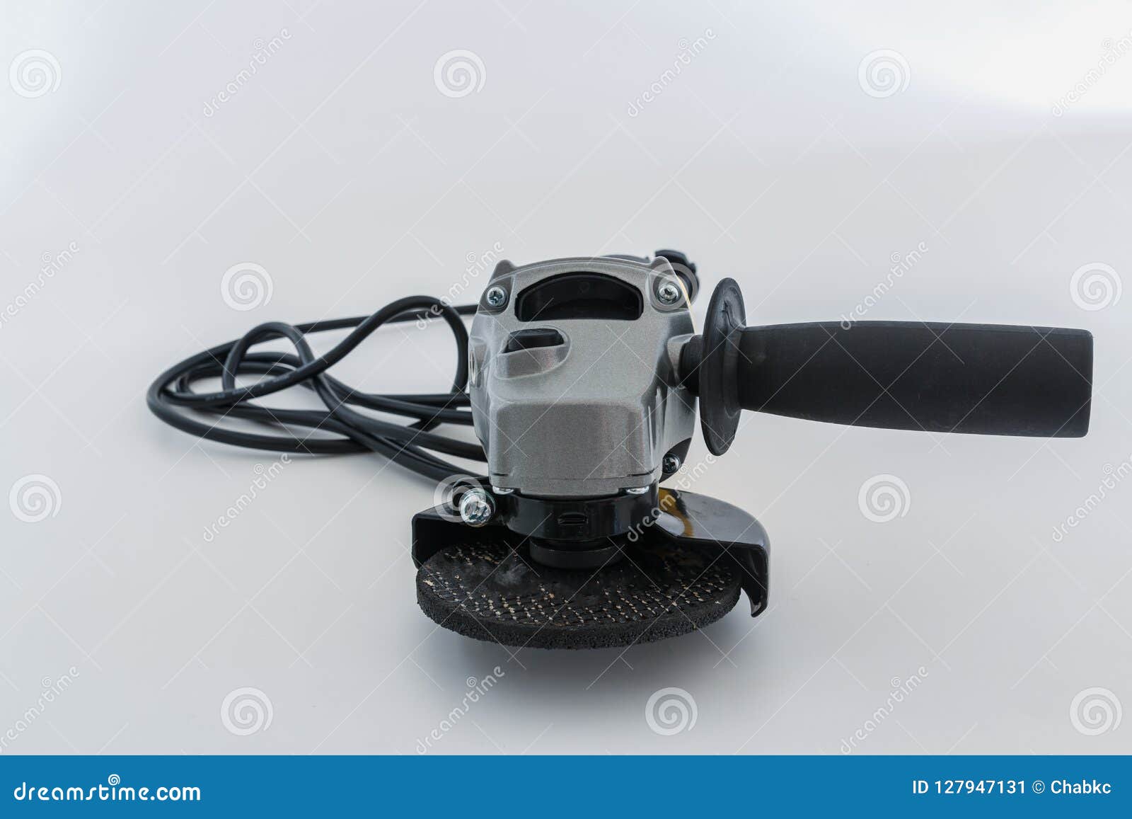 Grinding Machine with Cutting Wheel Stock Image - Image of concrete ...