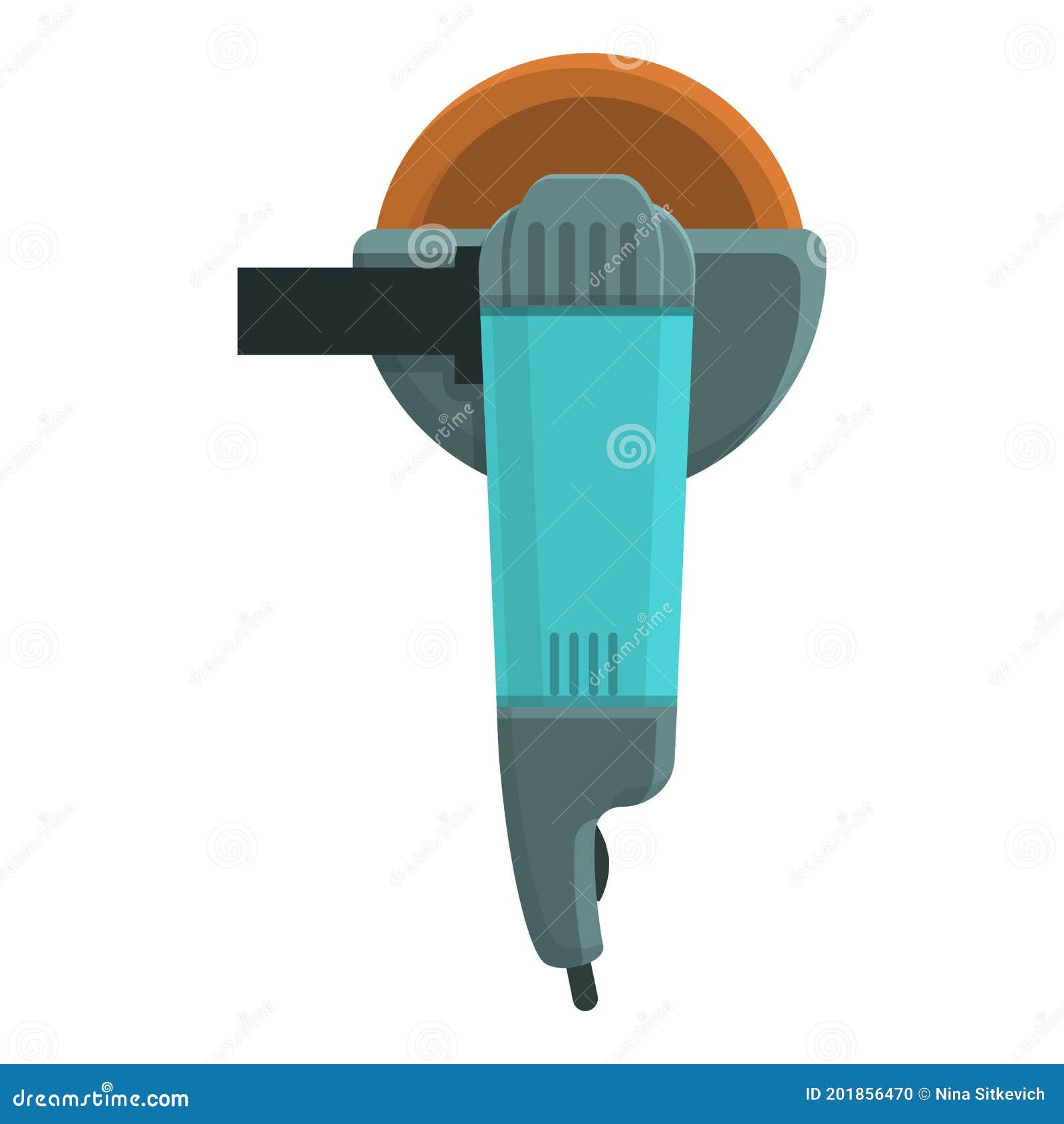 Grinding Machine Icon, Cartoon Style Stock Vector - Illustration of ...