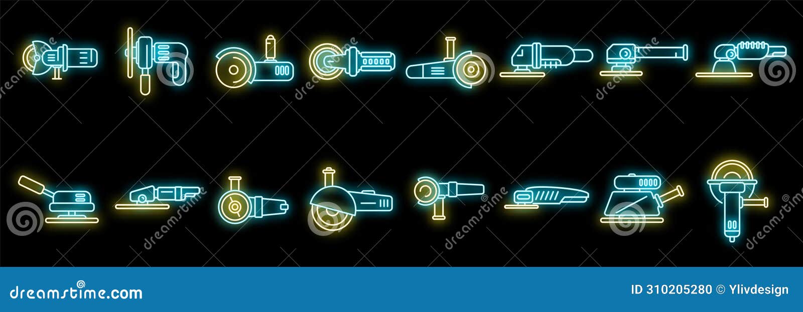 Grinding Machine Icons Set Vector Neon Stock Vector - Illustration of ... Grinding Machine Icons Set Vector Neon Stock Vector - Illustration of ...