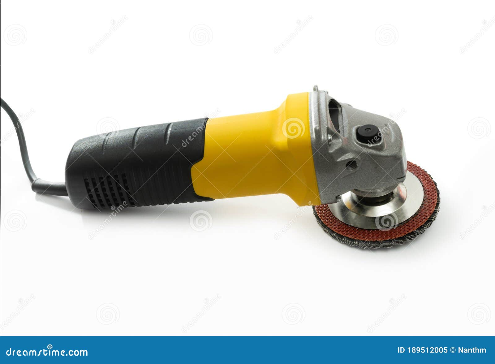 Grinding Machine Isolated on White Stock Image - Image of power ...