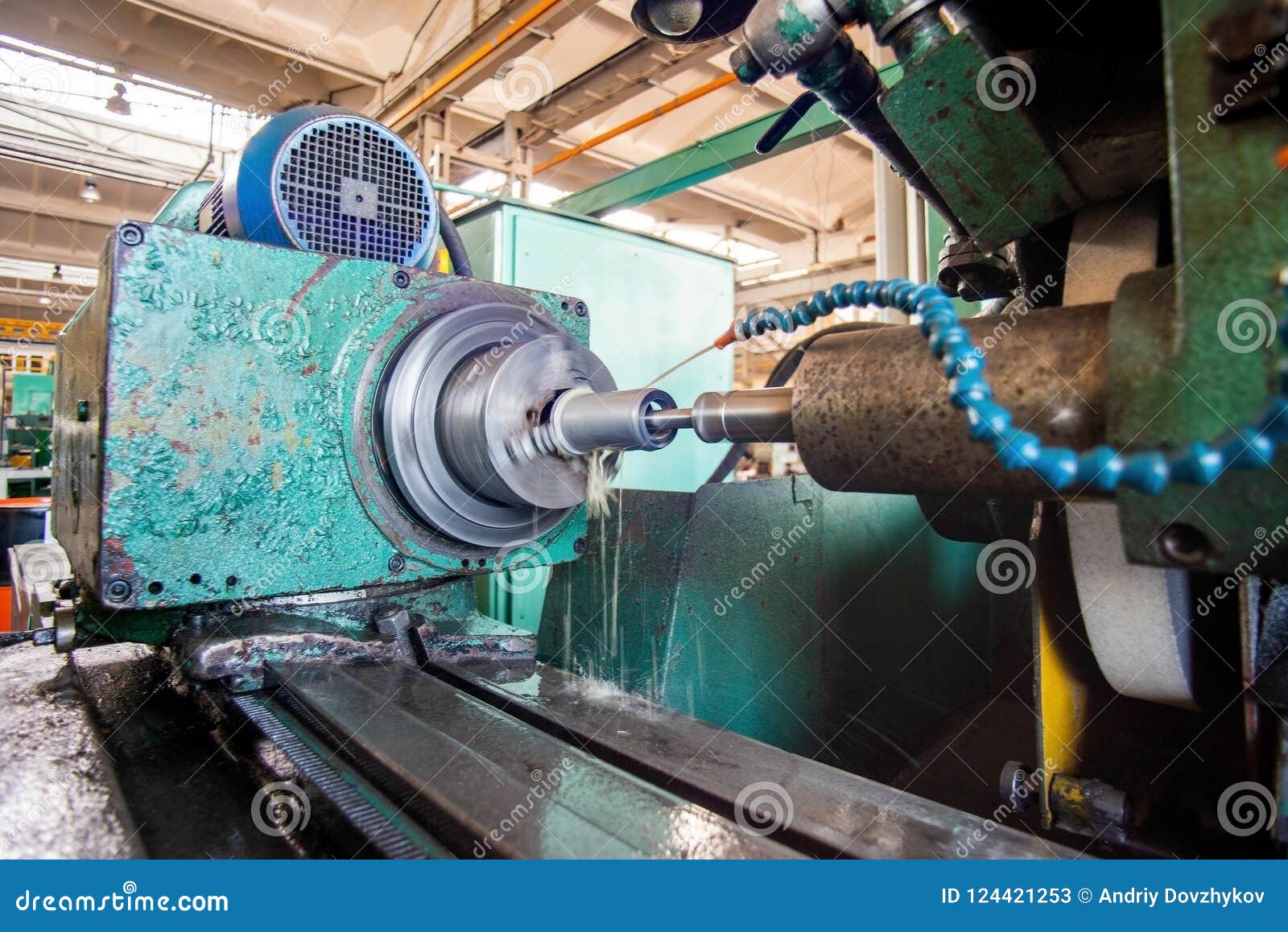 Grinding on the Internal Grinding Machine Tools of Metal Products, with ...