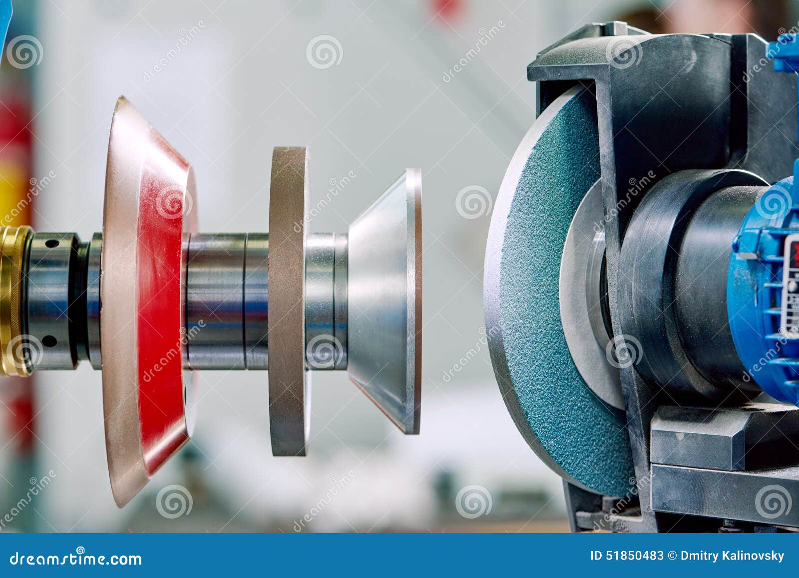Grinding Machine Tool for Sharpening Stock Image - Image of treatment ...