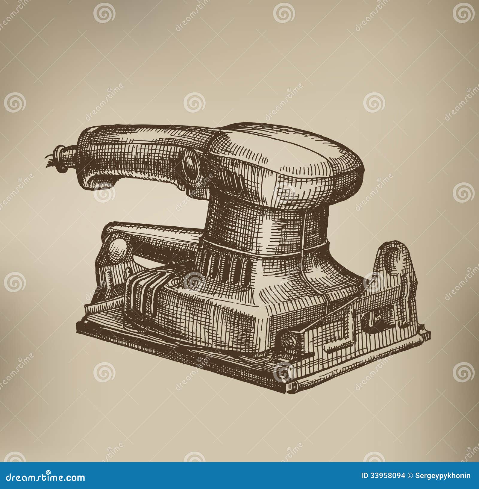 Grinding Machine. Vector Format Stock Vector - Illustration of craft ...
