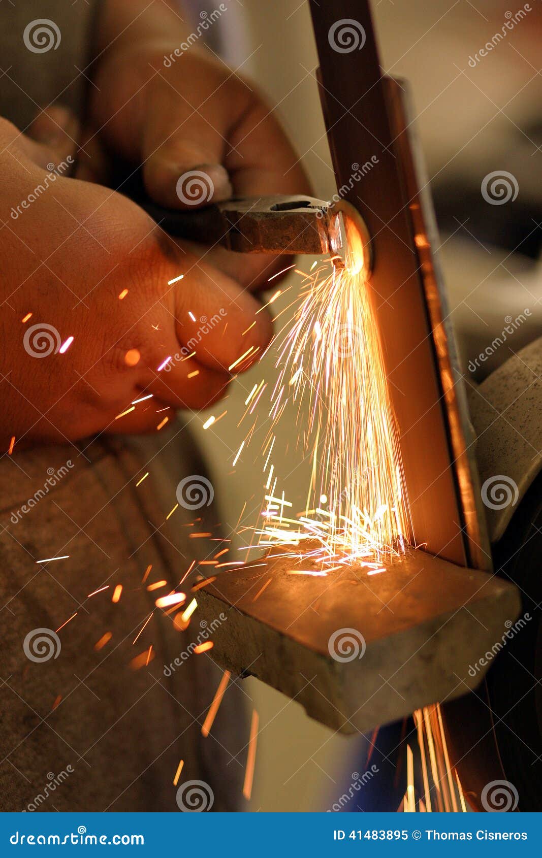 Grinding stock image. Image of fire, belt, light, grinder - 41483895