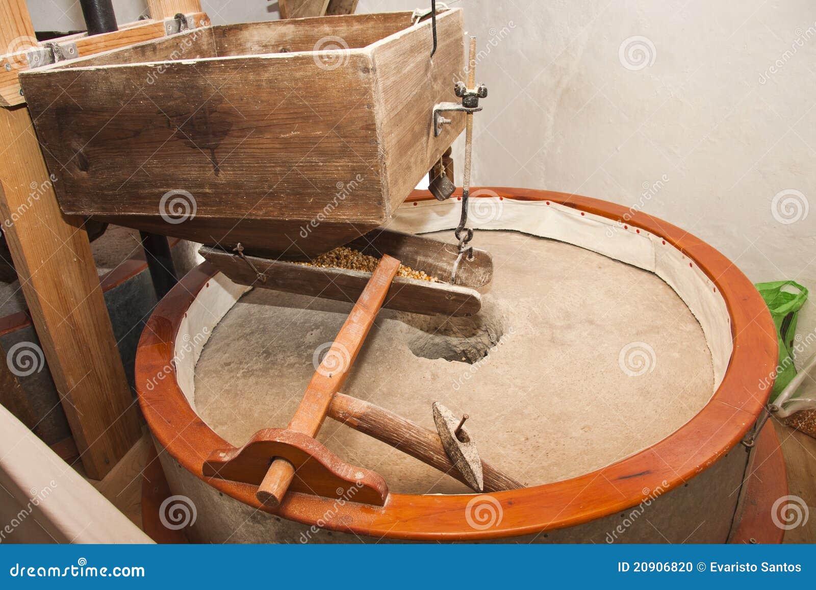 Grinding mill stock photo. Image of corn, unique, windmill - 20906820