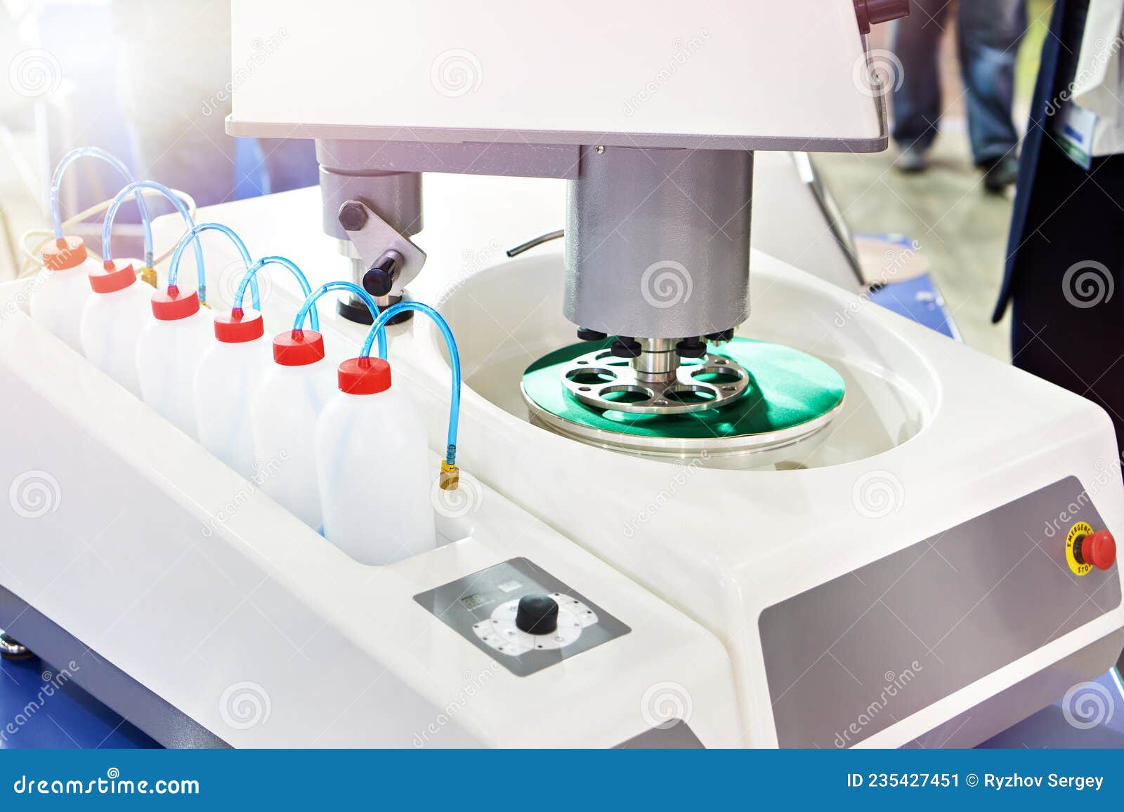 Grinding and Polishing Laboratory System Stock Image - Image of ...