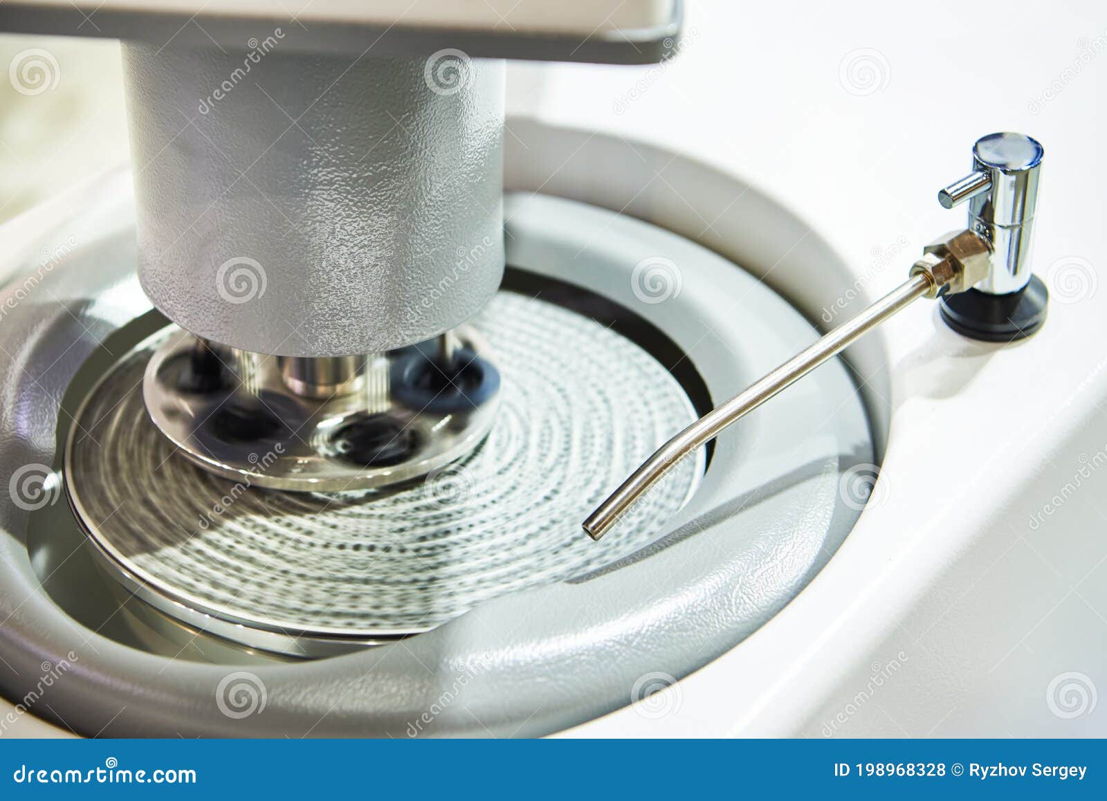 Grinding and Polishing Machine for Laboratory Stock Photo - Image of ...