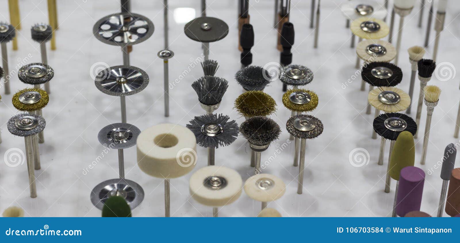 Grinding and Polishing Steel Tool Stock Photo - Image of mold, cutter ...