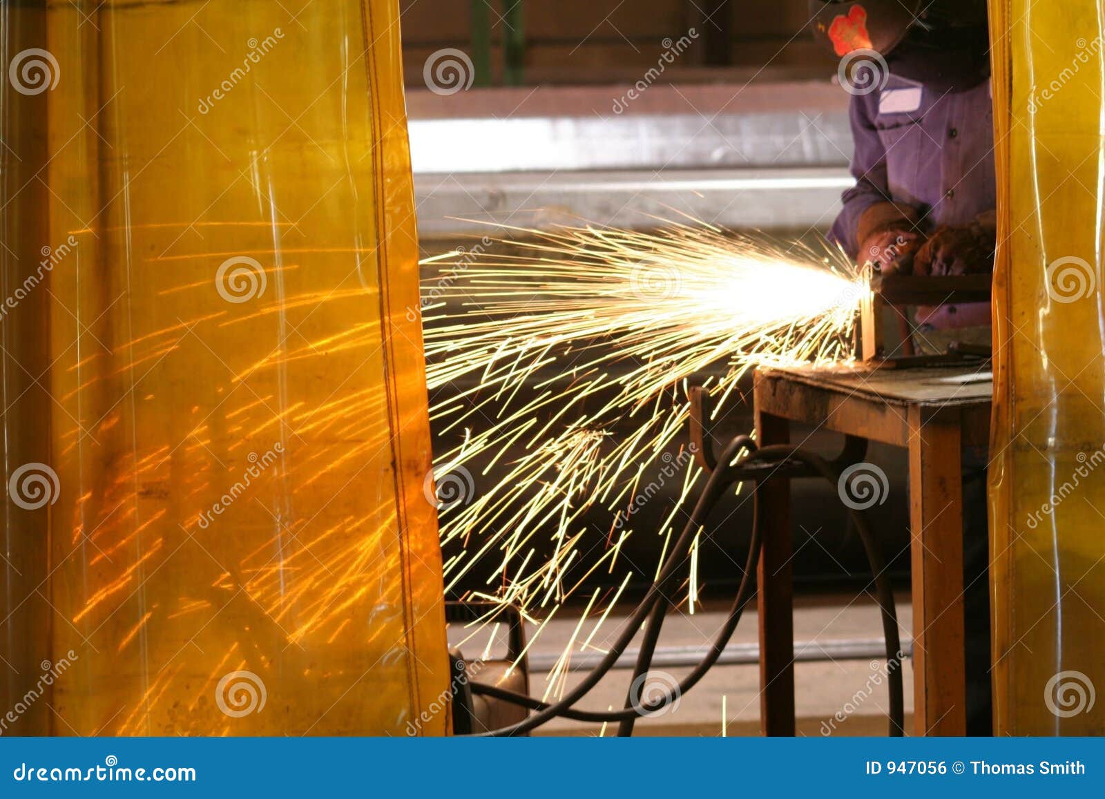 Grinding Steel stock photo. Image of steel, manufacturing - 947056