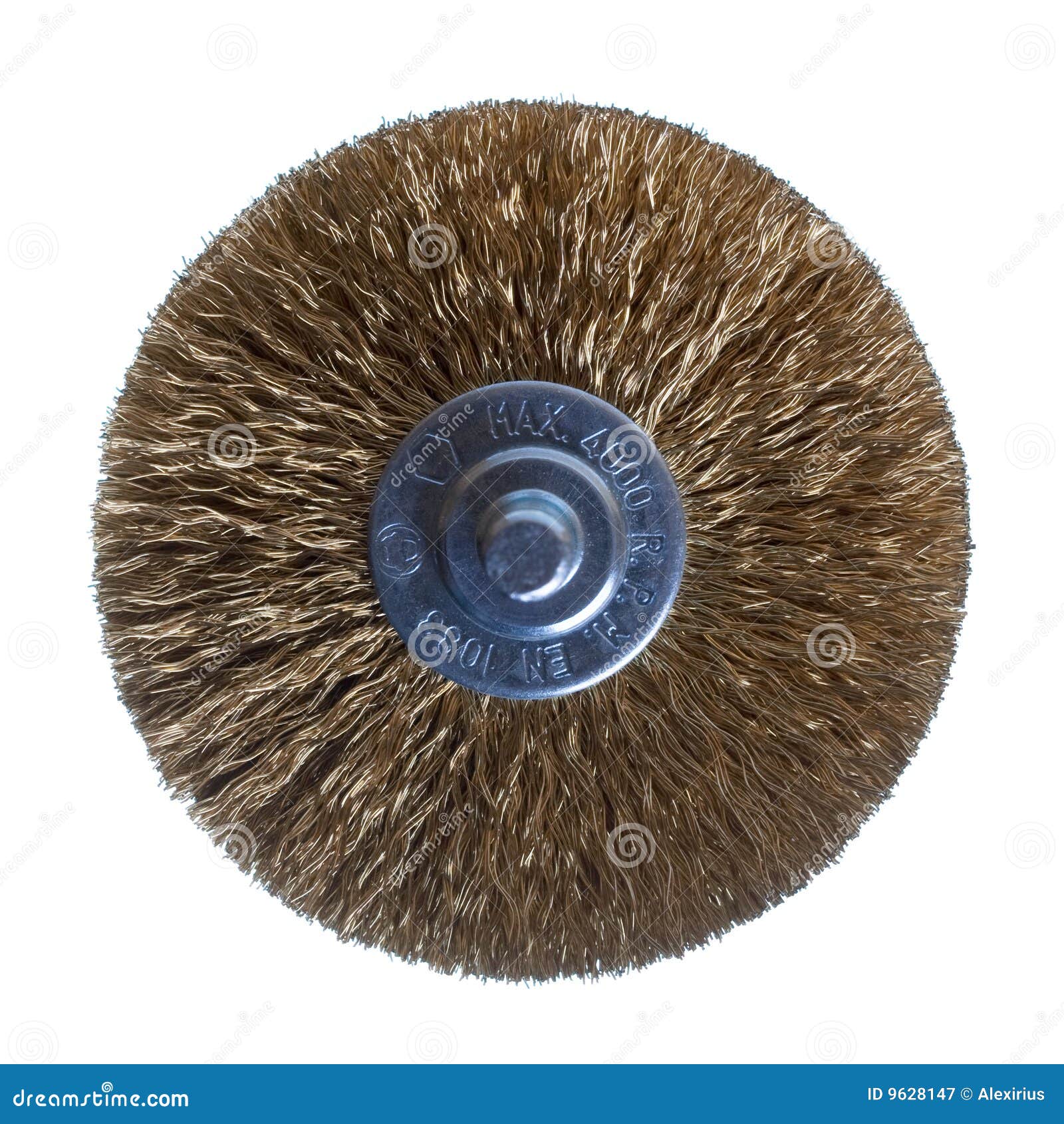 Grinding Wheel Isolated on White Stock Image - Image of sharp, steel ...