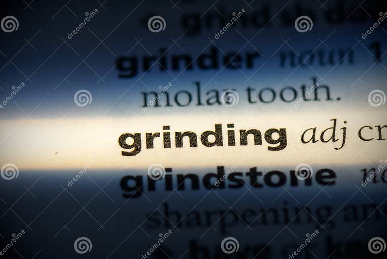 Grinding stock image. Image of linguistic, dictionary - 161576475