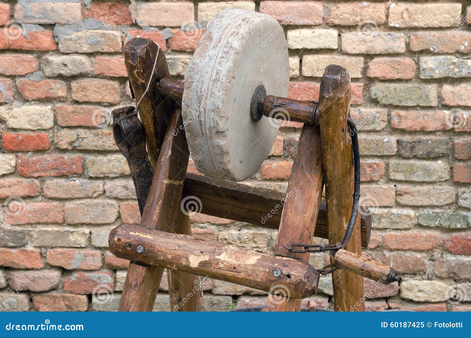 Grindstone stock image. Image of strength, steel, closeup - 60187425