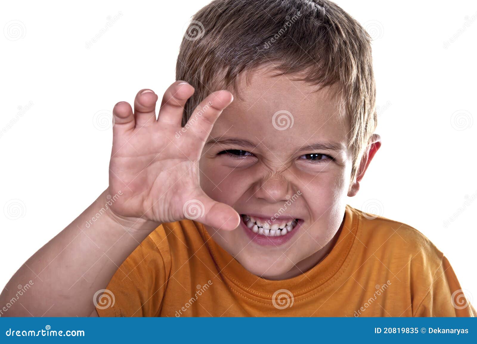 Grinning smiling child stock image. Image of brown, childhood - 20819835