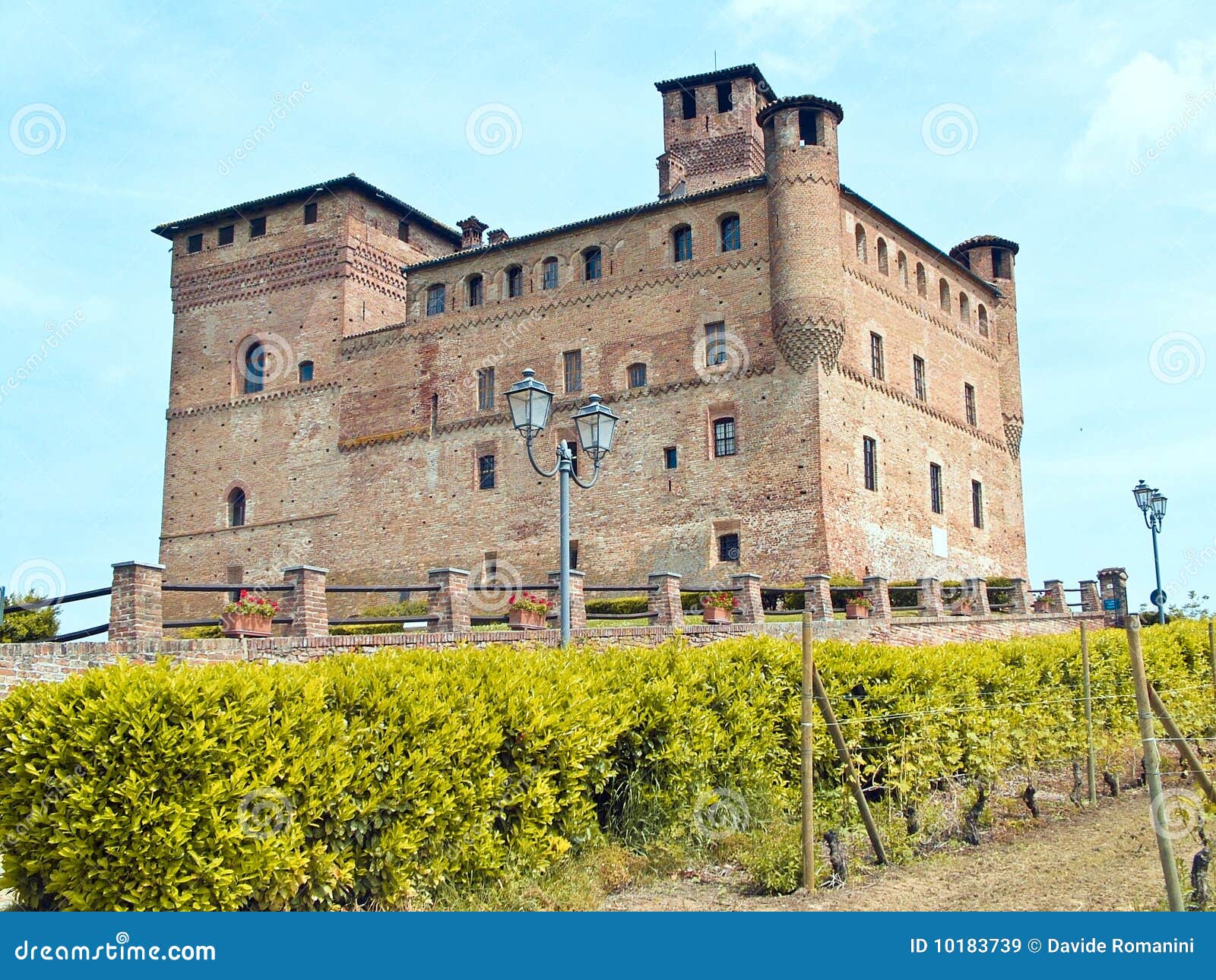 Grinzane Cavour Castle stock image. Image of seat, literary - 10183739