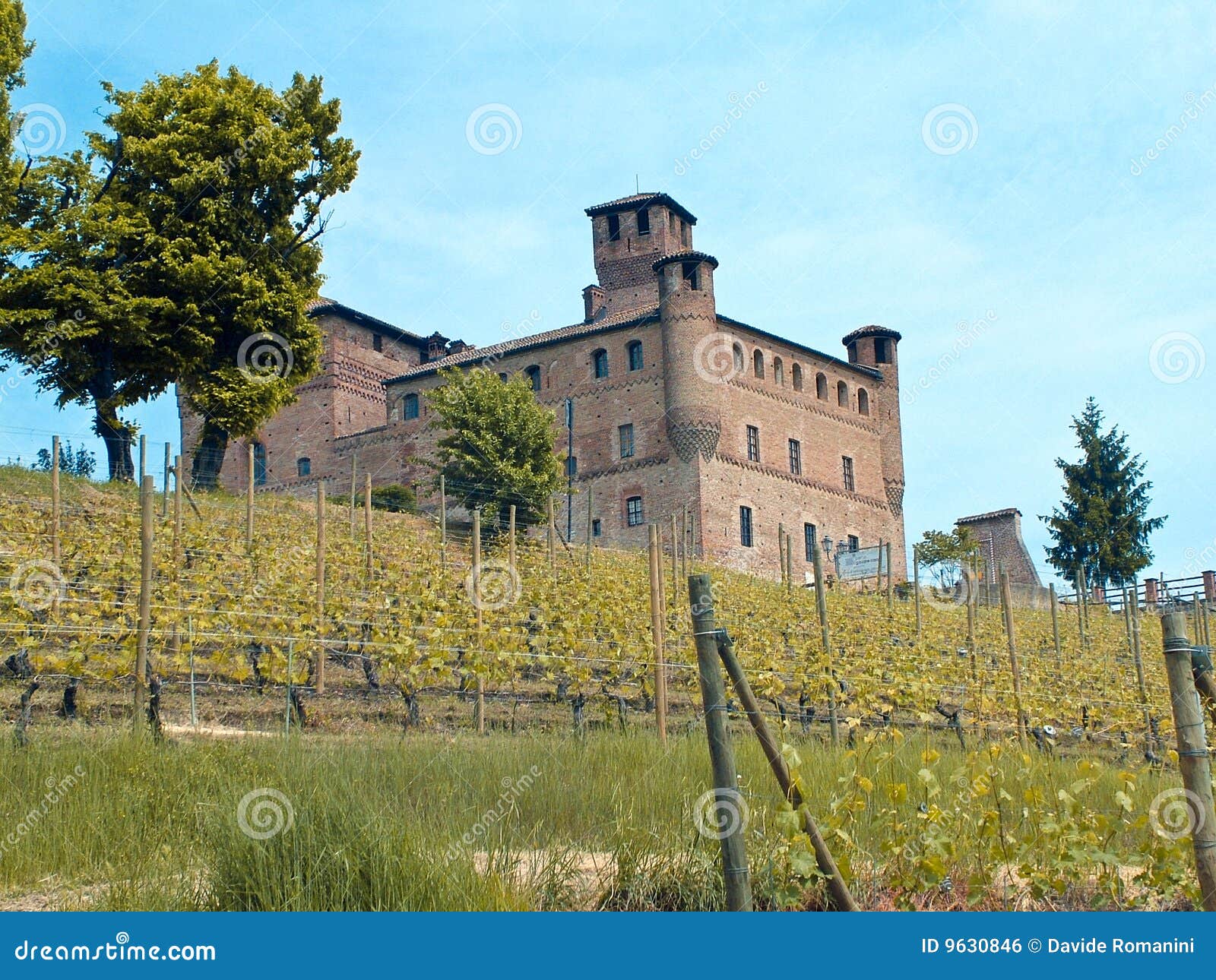 Grinzane Cavour Castle stock photo. Image of langhe, italian - 9630846