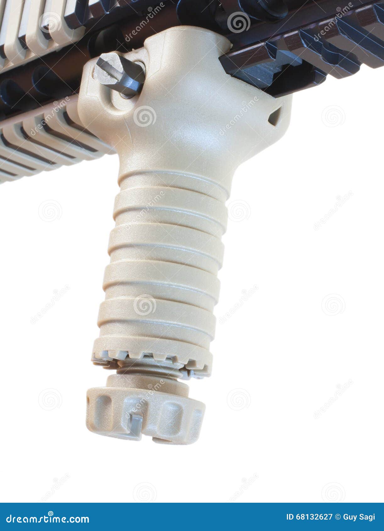 Grip stock image. Image of foregrip, grip, modern, grey - 68132627