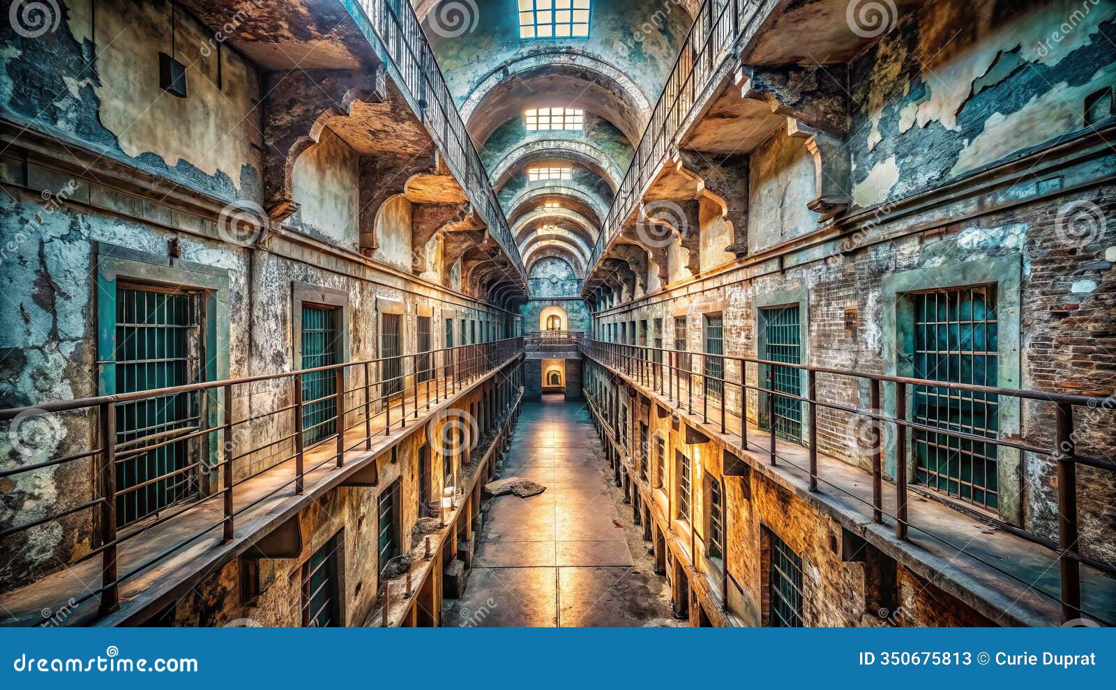 A Gripping Glimpse into the Decaying Interior of an Old Prison Cell ...