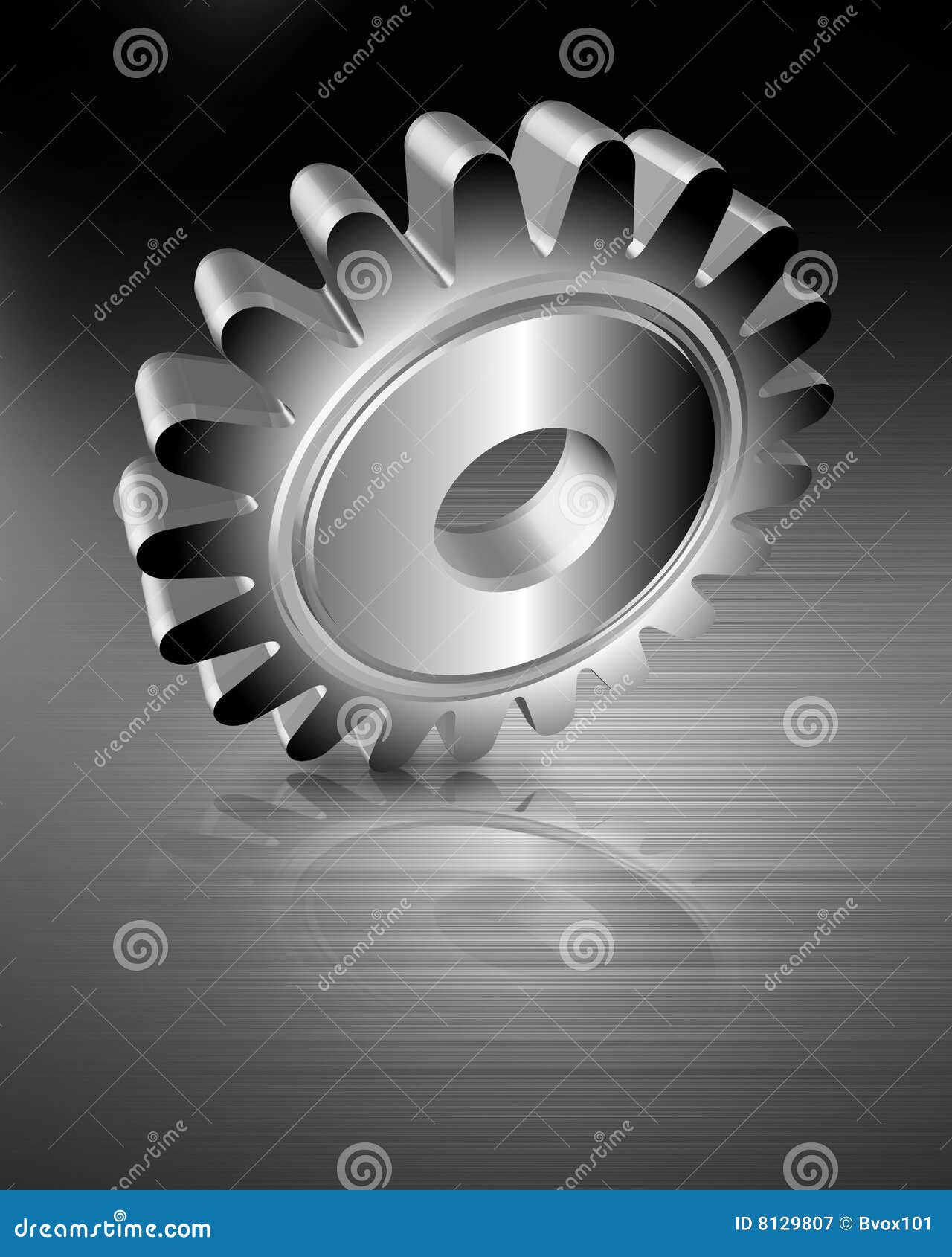 Gris del engranaje stock de ilustración. Ilustración de engranaje - 8129807