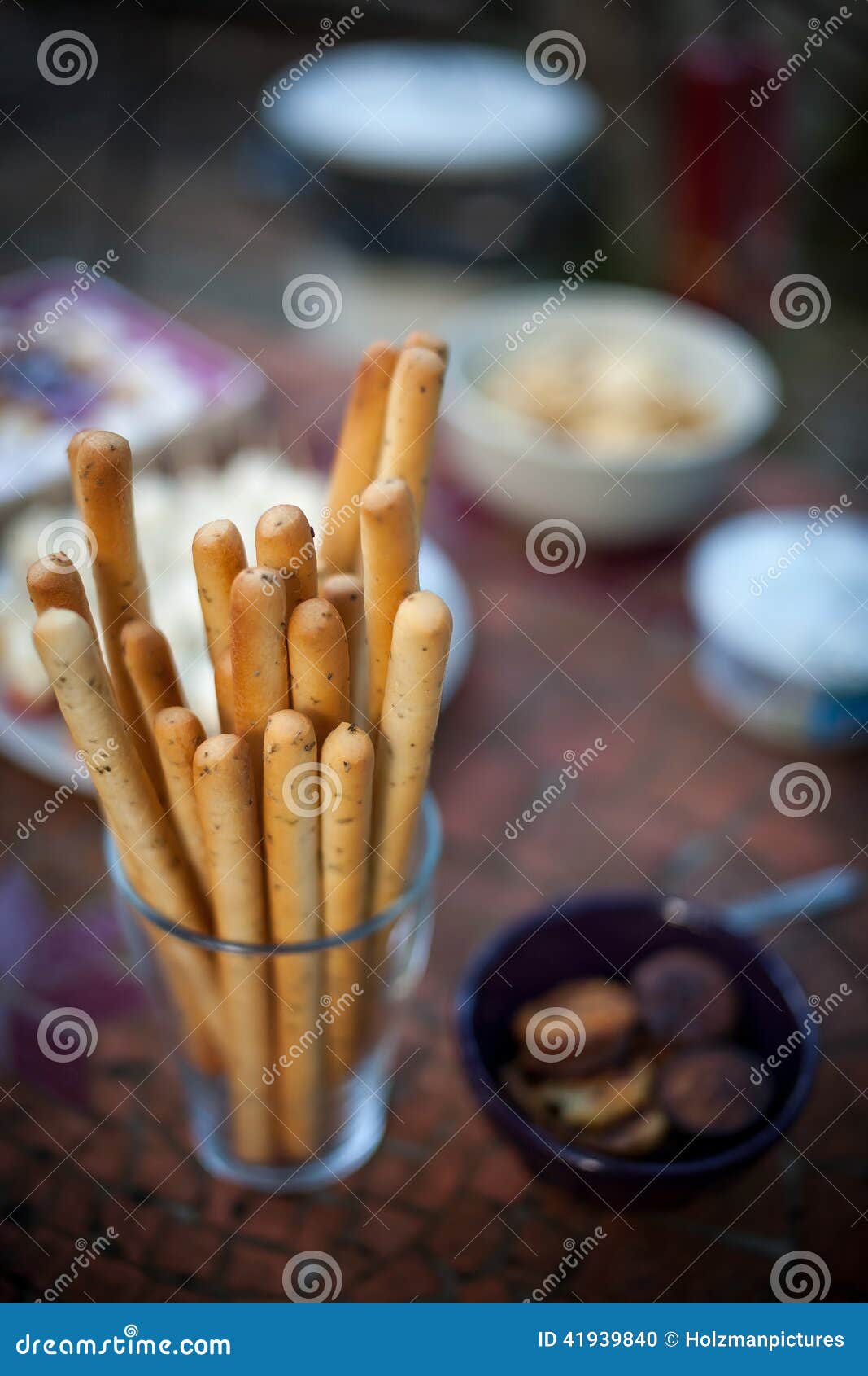 Grisini breadsticks stock photo. Image of vertical, tasty - 41939840