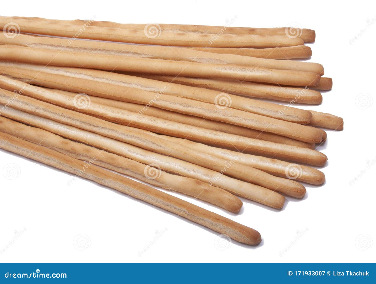 Grissini - Italian Bread Snack Isolated on the White Stock Image ...