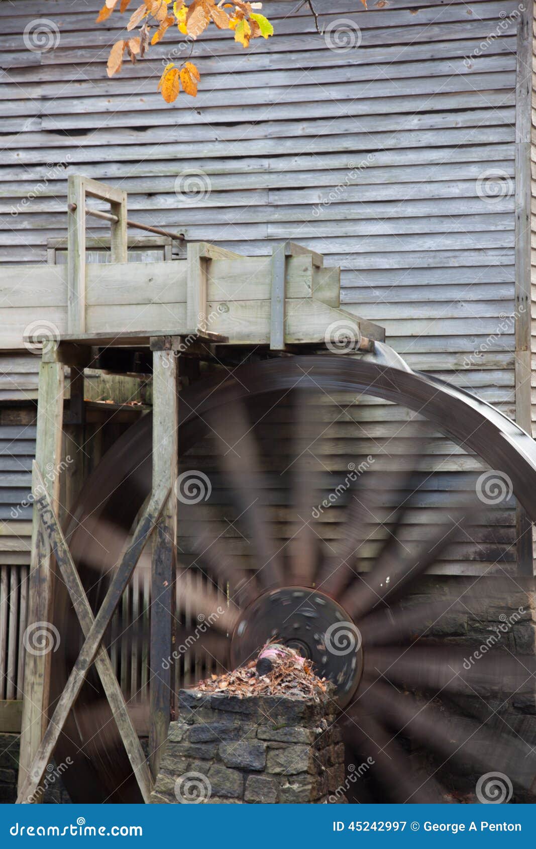 Mill Water Wheel Stream Stock Photos - Royalty Free Images