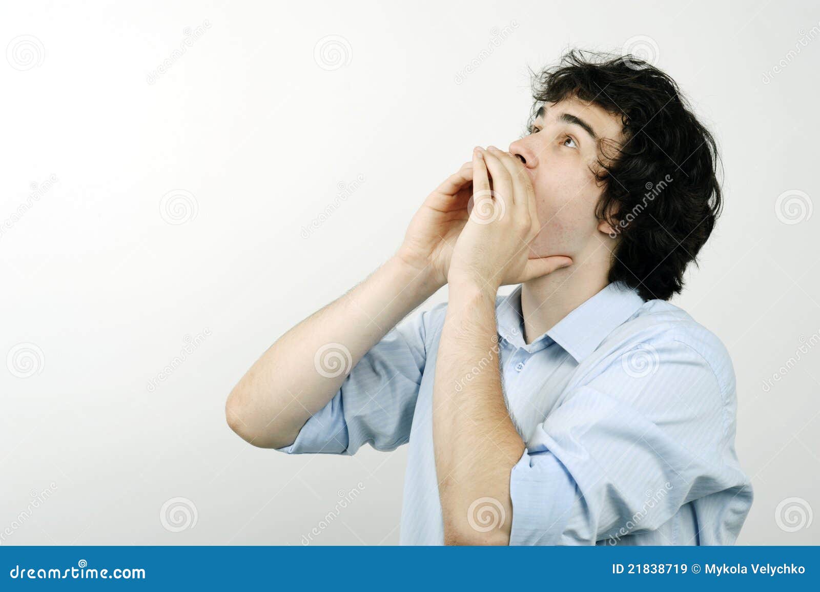 Gritar imagem de stock. Imagem de mensagem, ruidosamente - 21838719