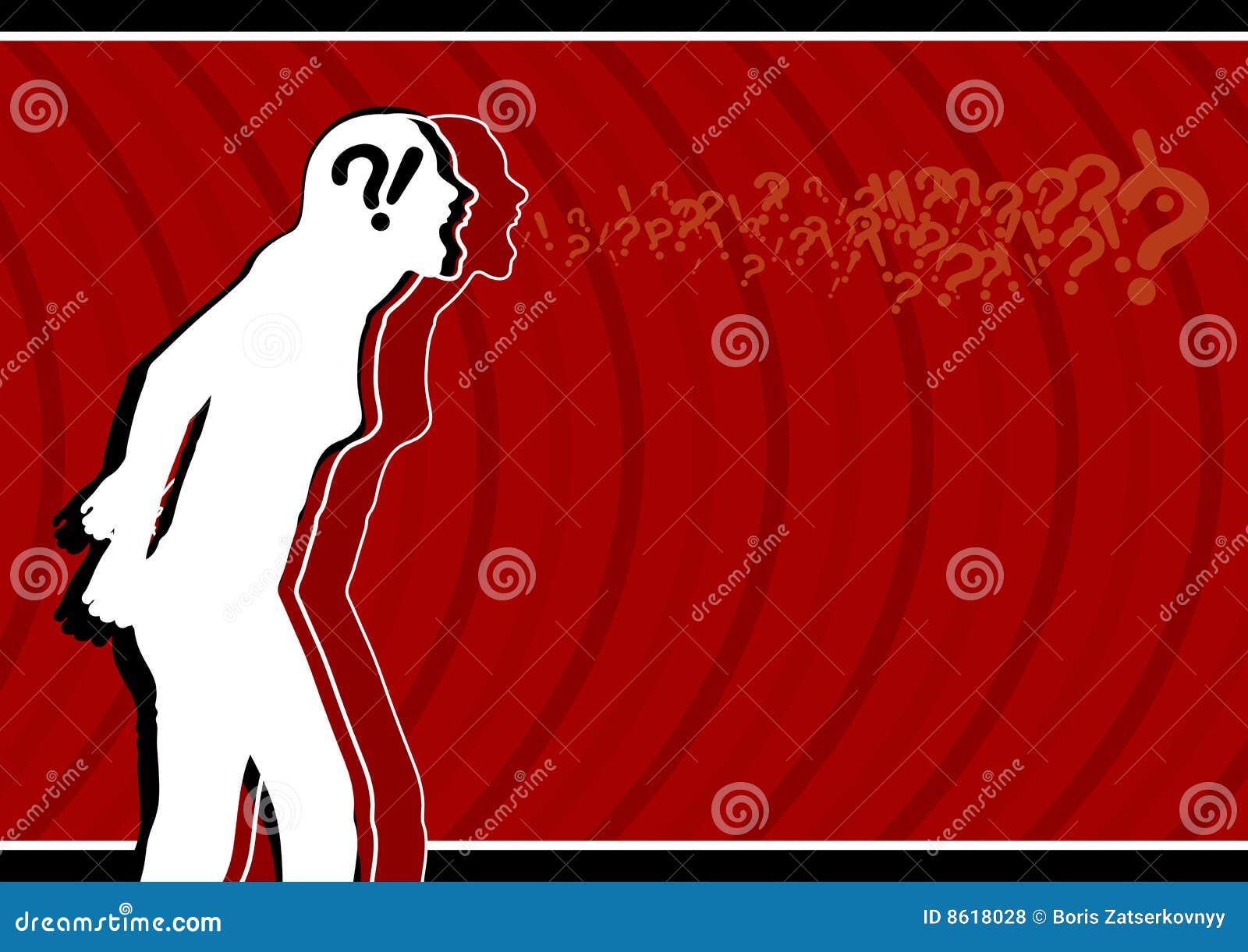 Grito ilustración del vector. Ilustración de blanco, furia - 8618028