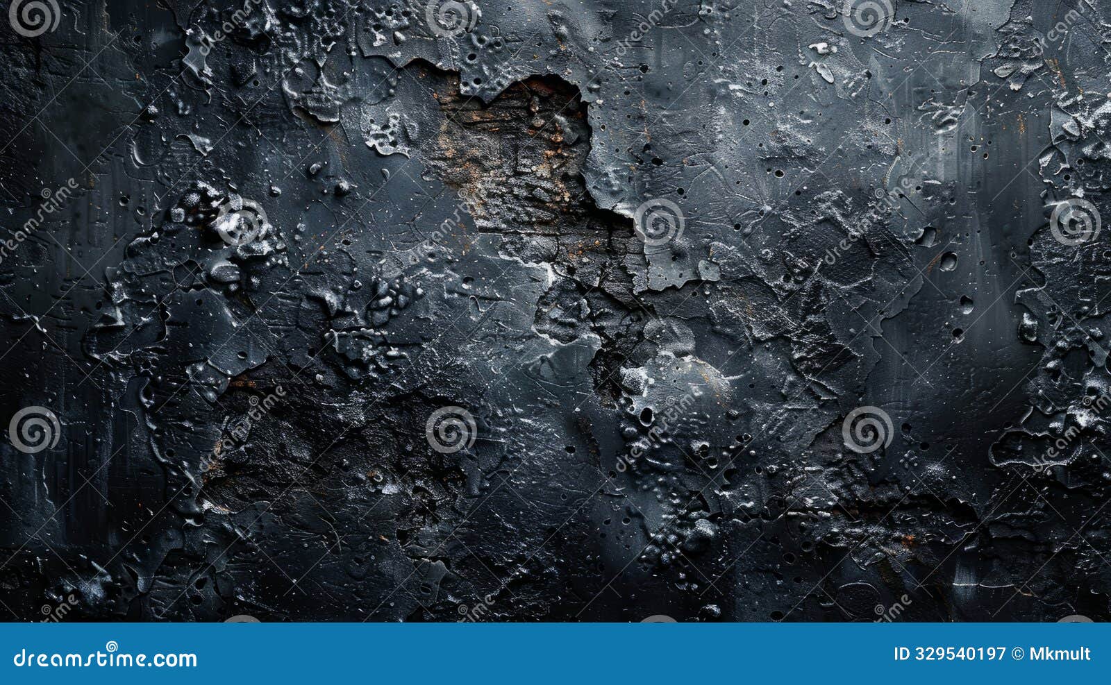 Gritty Grunge Black Texture Background with Vignette Stock Image ...