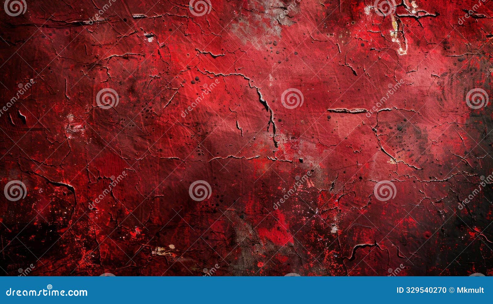 Gritty Red Grunge Texture Background with Vignette Effects Stock Photo ...