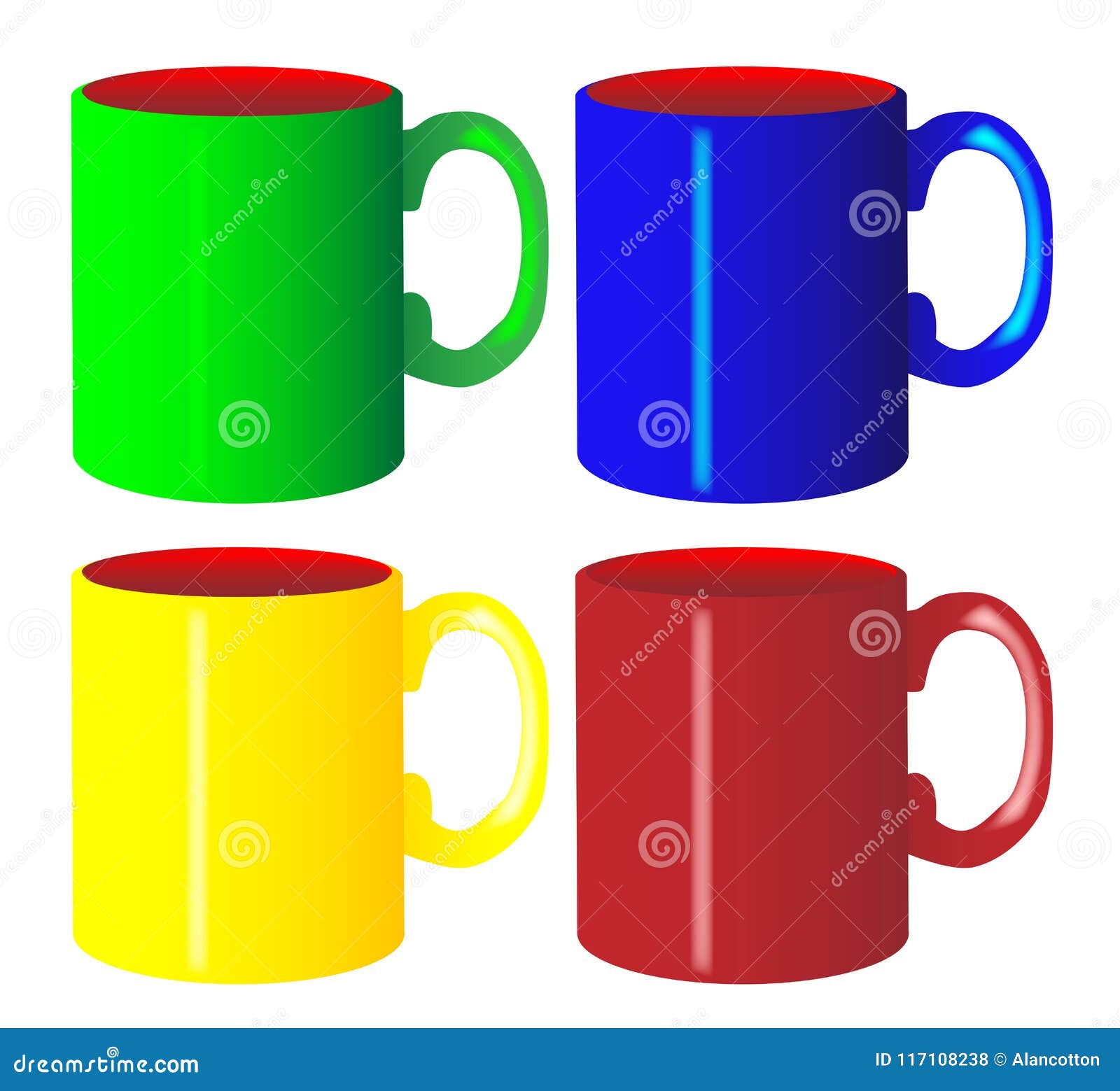 Becher Stock Illustrationen, Vektors, & Klipart – (185,745 Stock ...