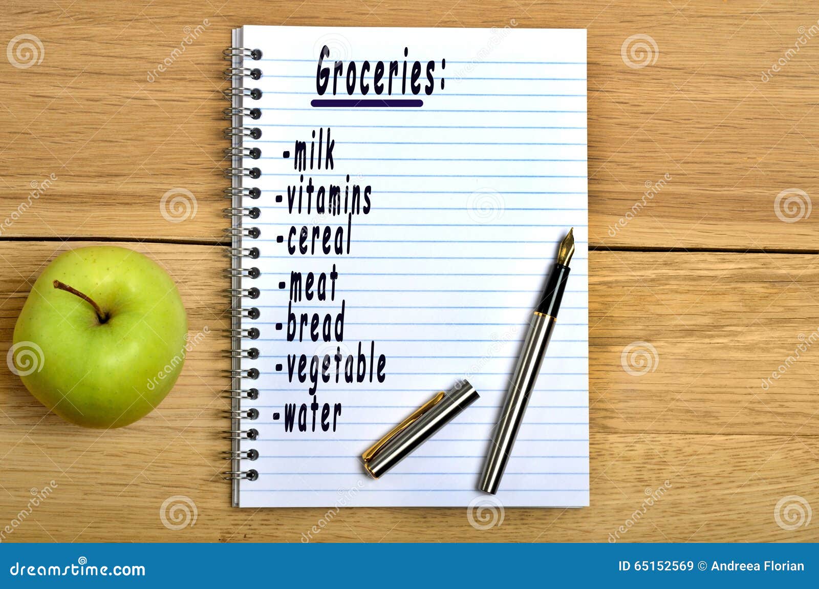 Groceries word stock image. Image of fruit, study, meat - 65152569