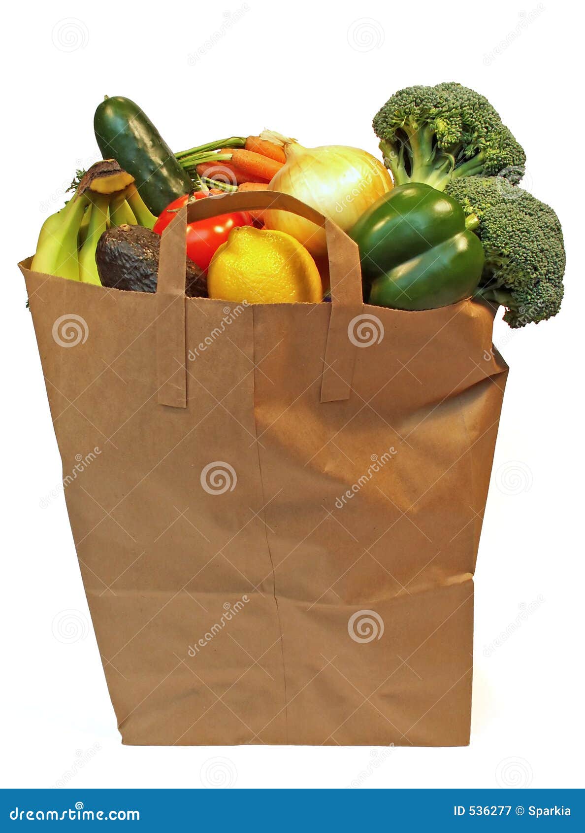 Grocery Bag Royalty Free Stock Photography - Image: 536277