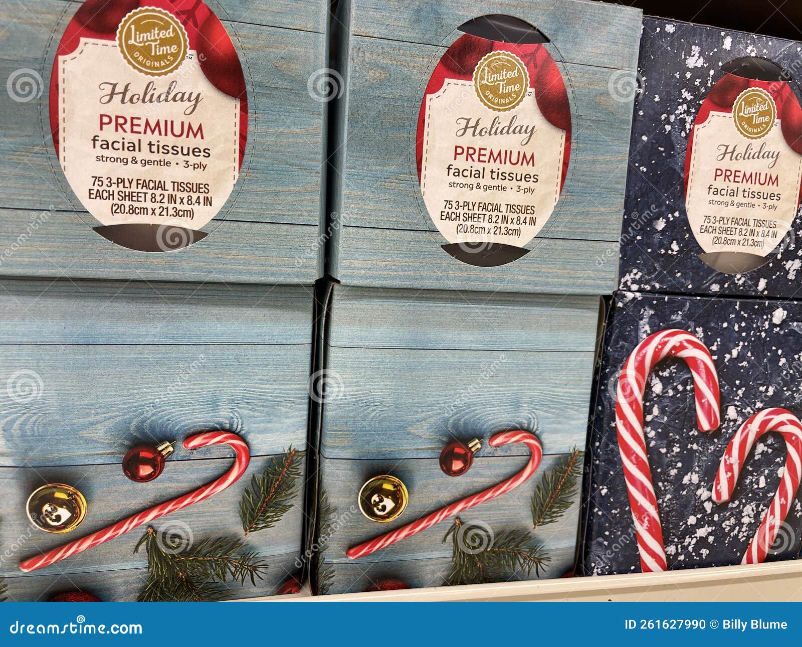 Grocery Store Holidays Merchandise Holiday Facial Tissue Editorial ... Grocery Store Holidays Merchandise Holiday Facial Tissue Editorial ...