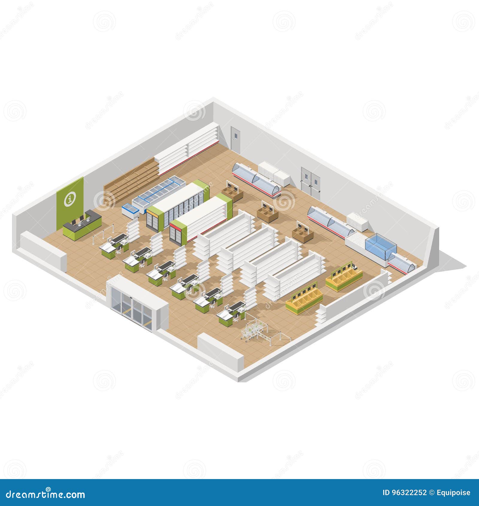 Grocery Store Floor Plan