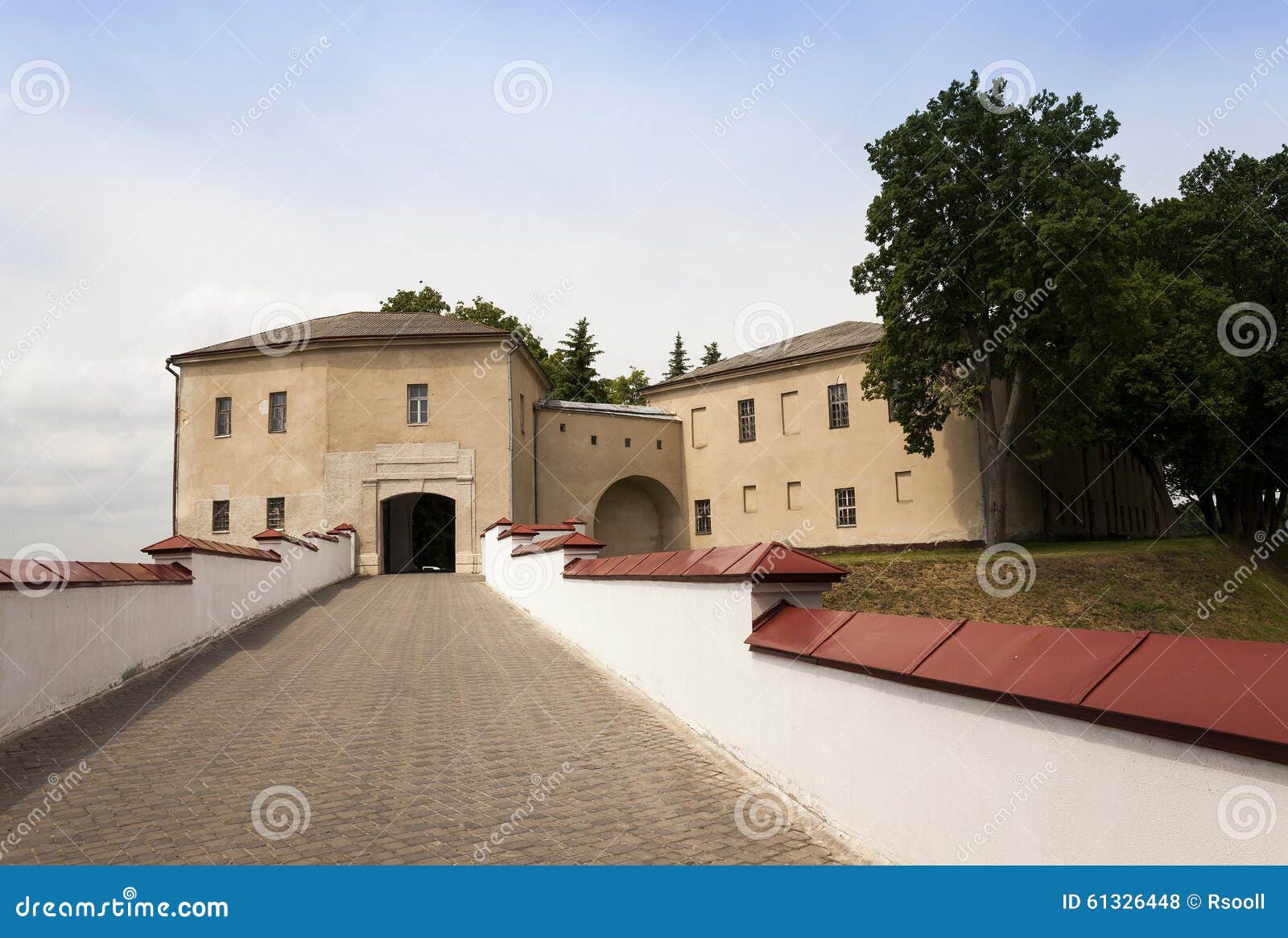 Grodno Castle . Belarus stock photo. Image of palace - 61326448