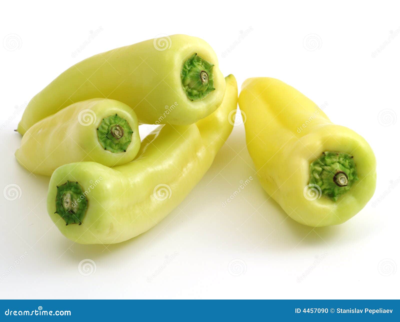 Groen-gele peper stock foto. Image of heet, groen, mexicaans - 4457090