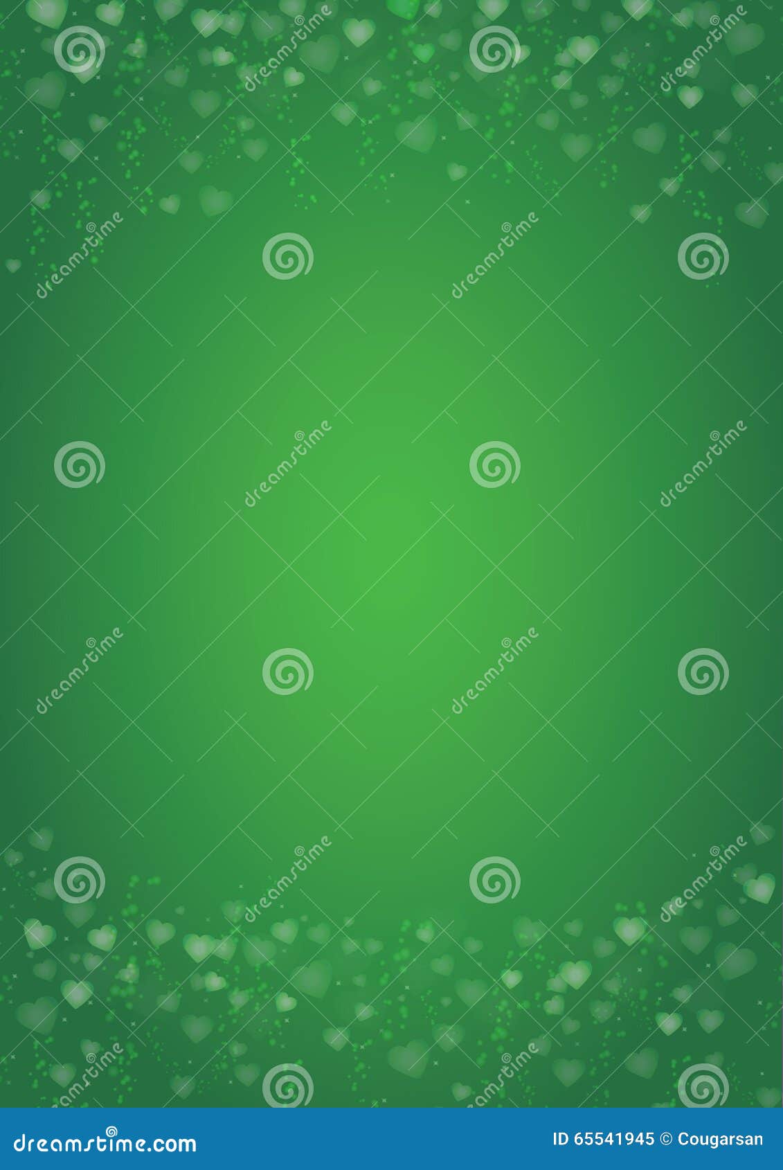 Groen-hart-liefde-achtergrond Stock Illustratie - Illustration of ...