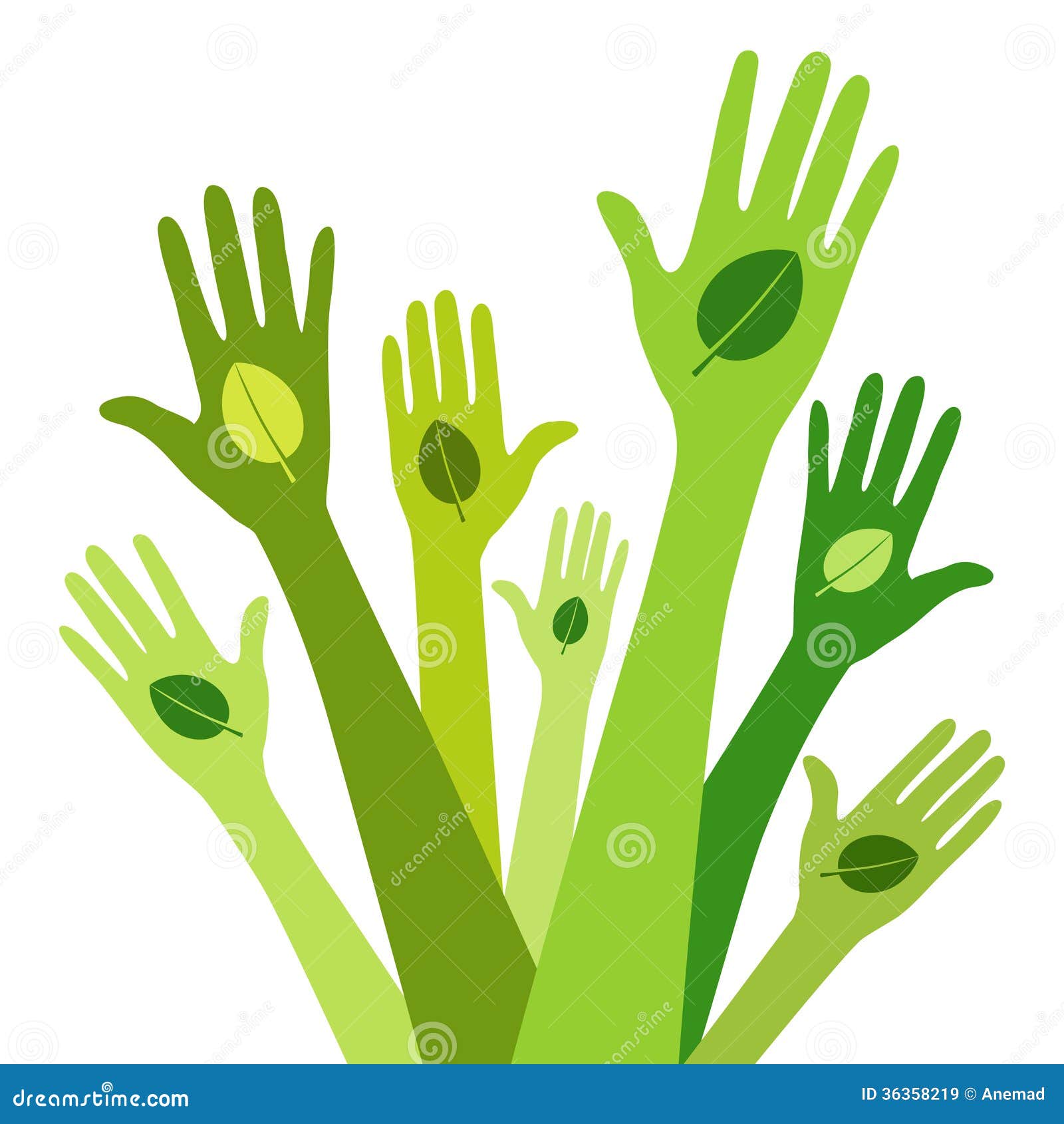 Groen leven vector illustratie. Illustration of begrip - 36358219