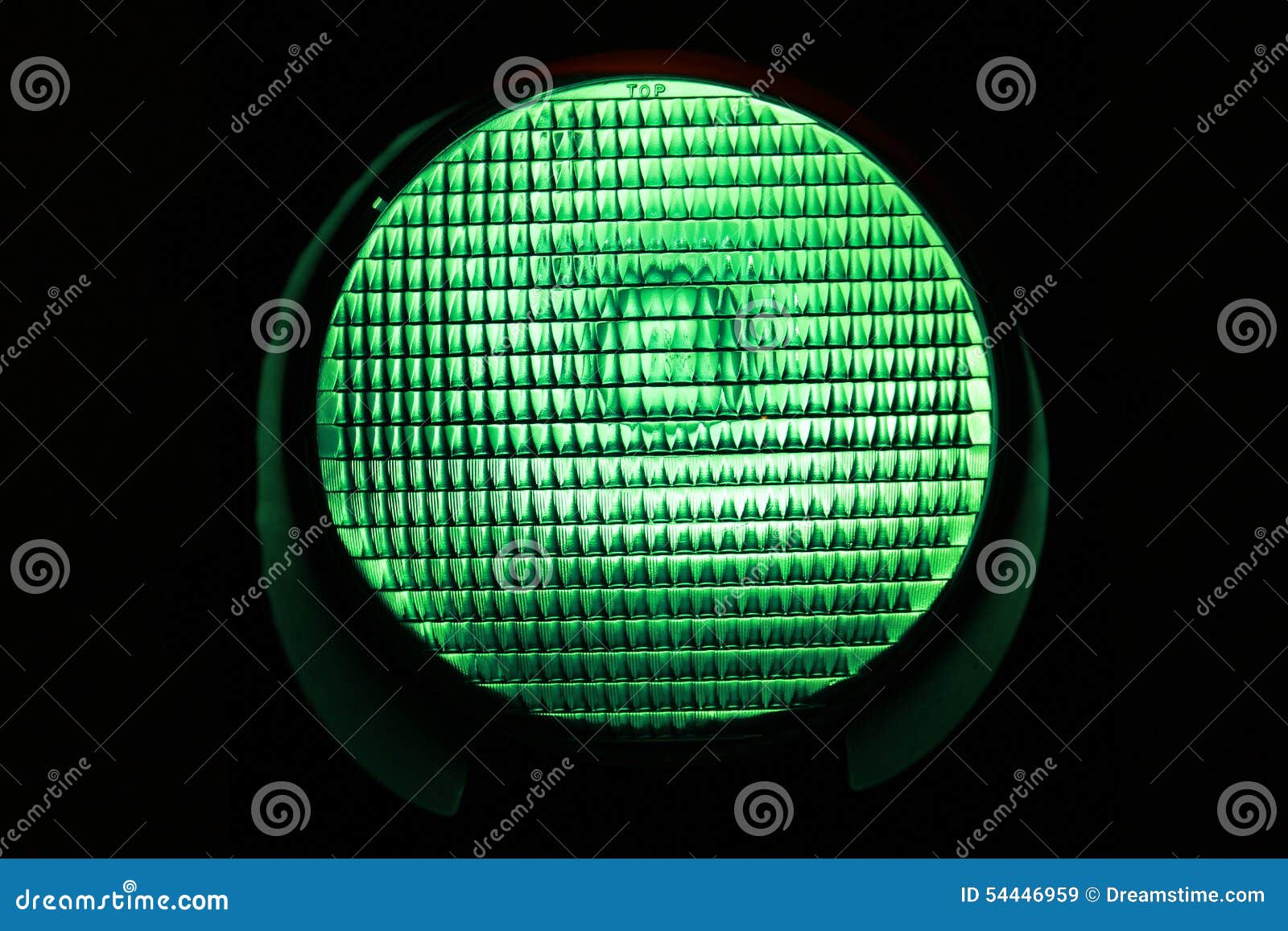 Groen licht stock afbeelding. Image of groen, licht, verkeer - 54446959