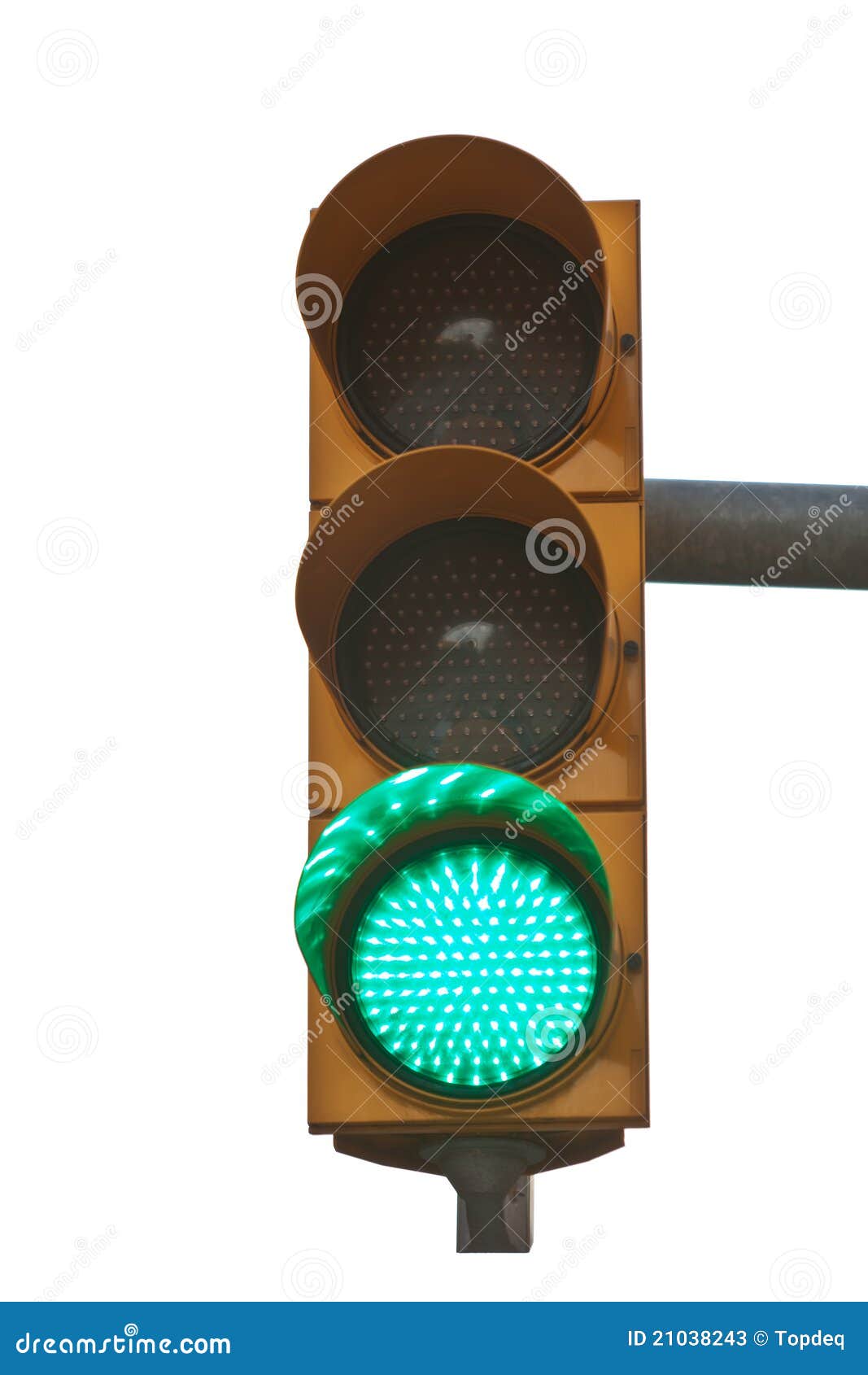 Groen Verkeerslicht Stock Foto's - Afbeelding: 21038243