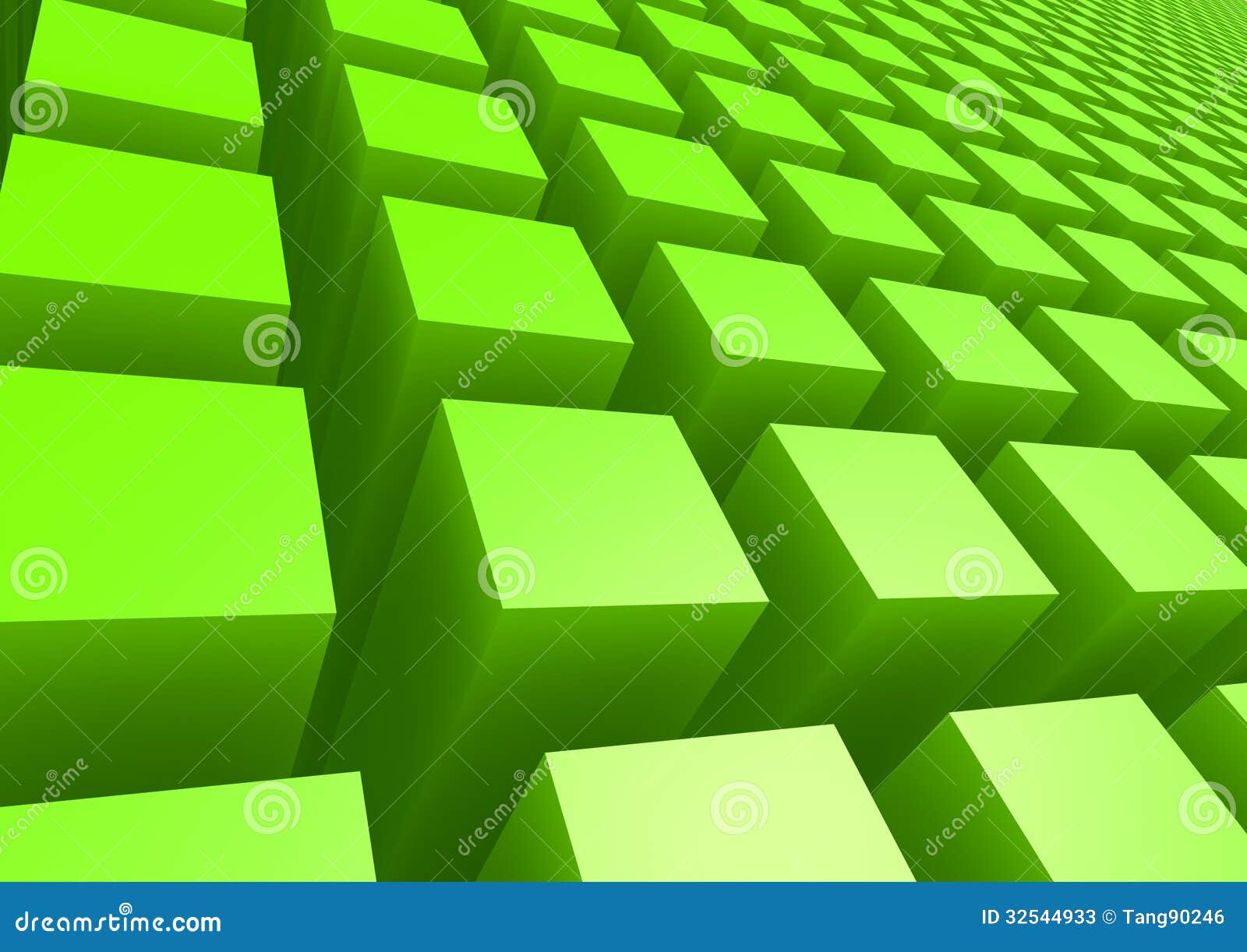 Groen vierkant patroon stock illustratie. Illustration of versiering ...