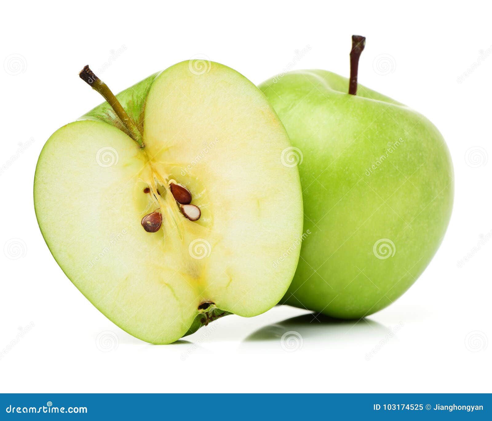 Groene appel stock afbeelding. Image of achtergrond - 103174525