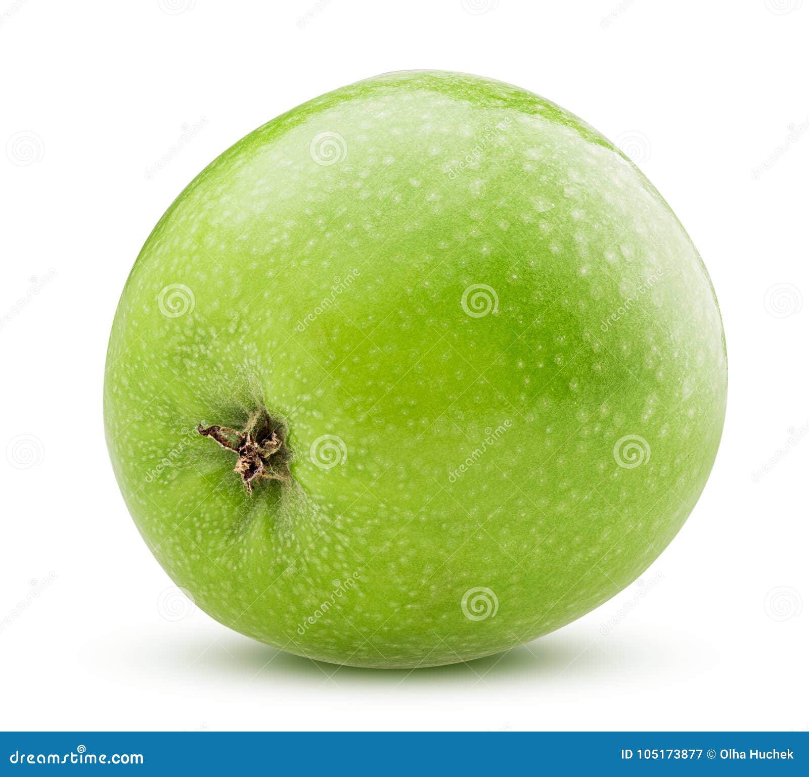 Groene appel stock afbeelding. Image of gezond, nave - 105173877