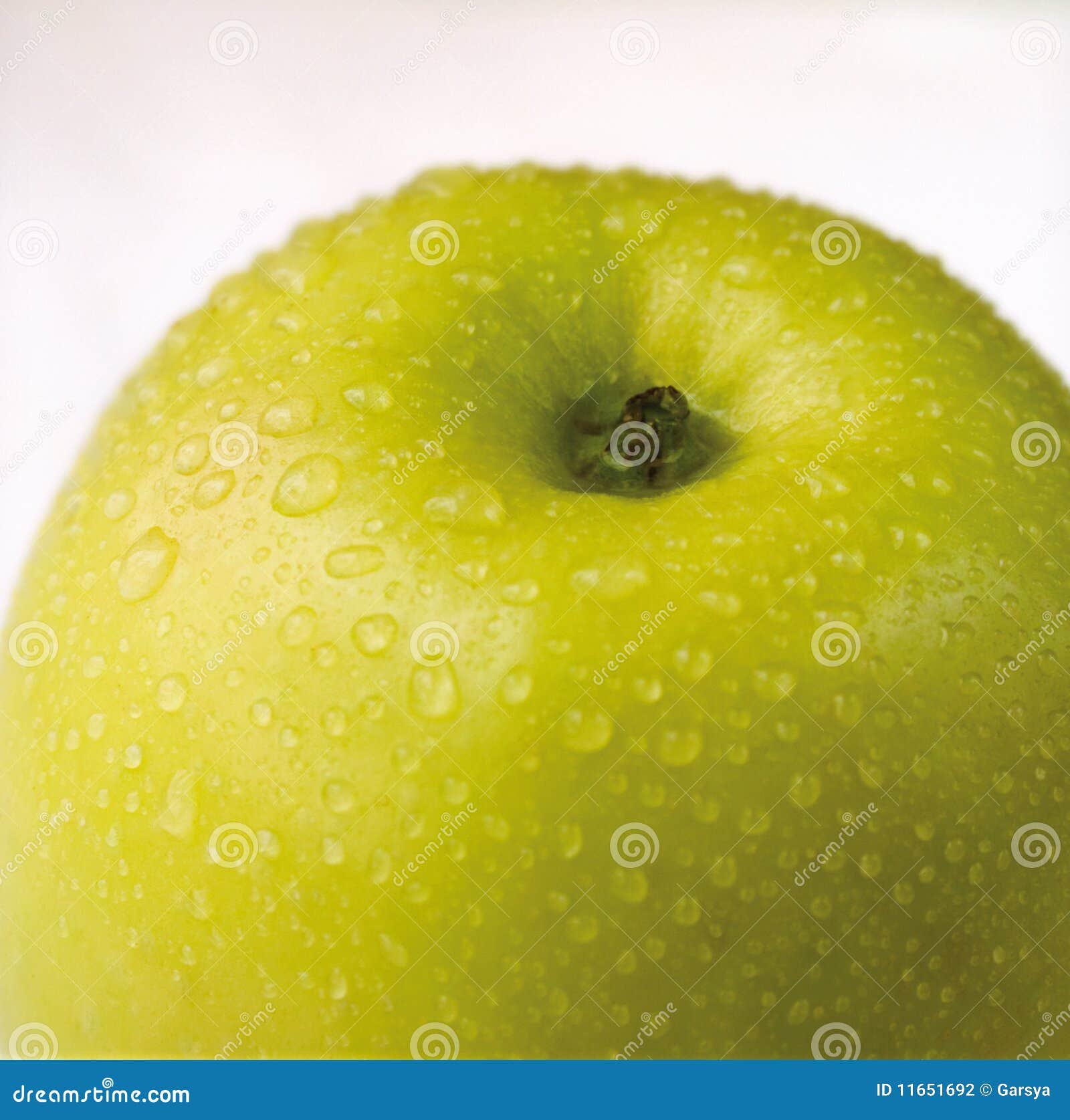 Groene appel stock foto. Image of ecologie, dieet, geïsoleerd - 11651692