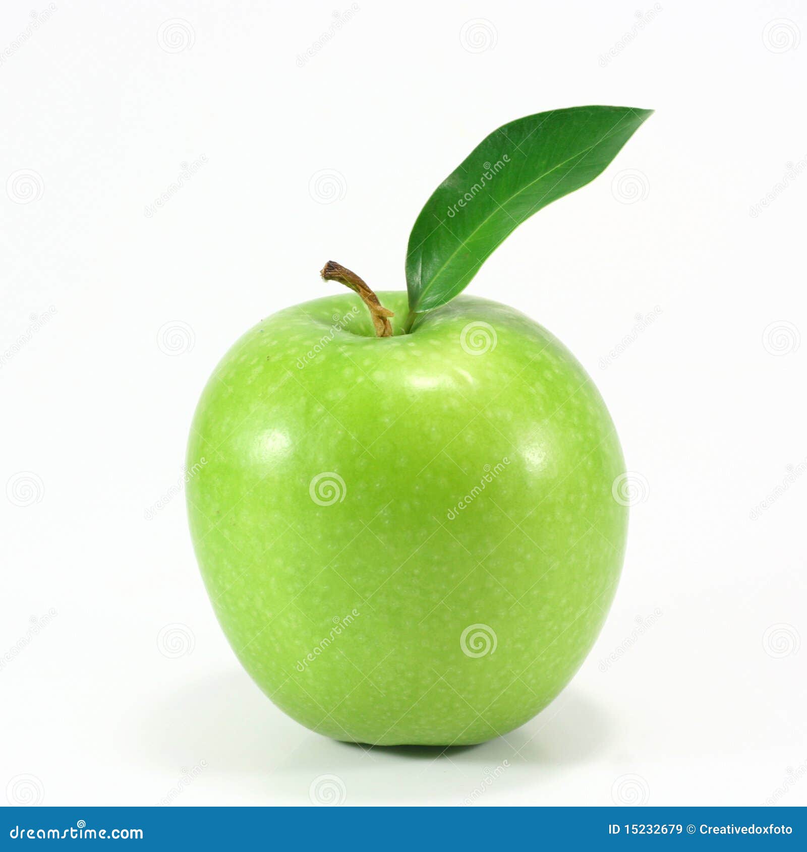 Groene appel stock afbeelding. Image of schil, helder - 15232679