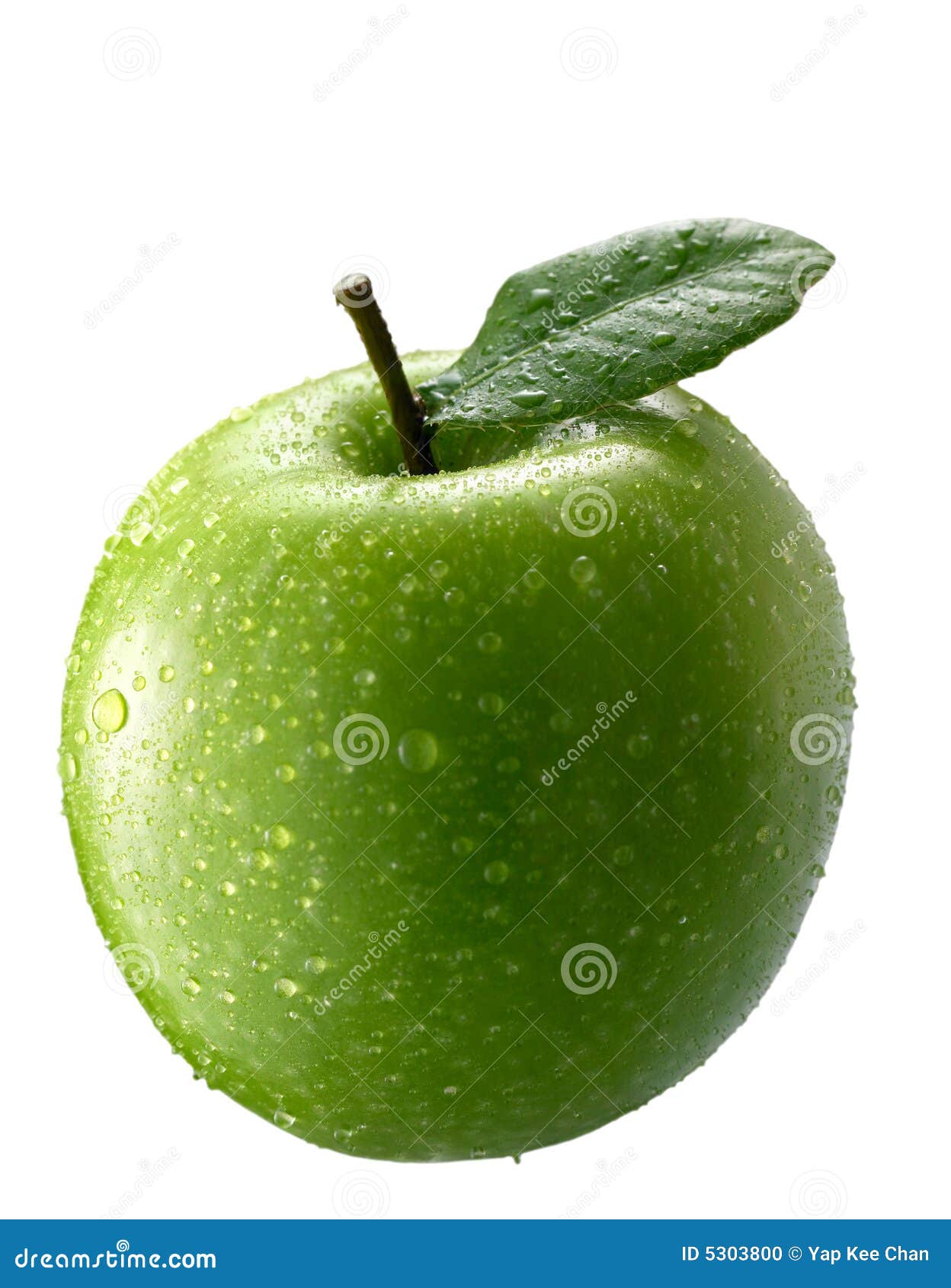 Groene appel stock foto. Image of zoet, vers, waterdicht - 5303800