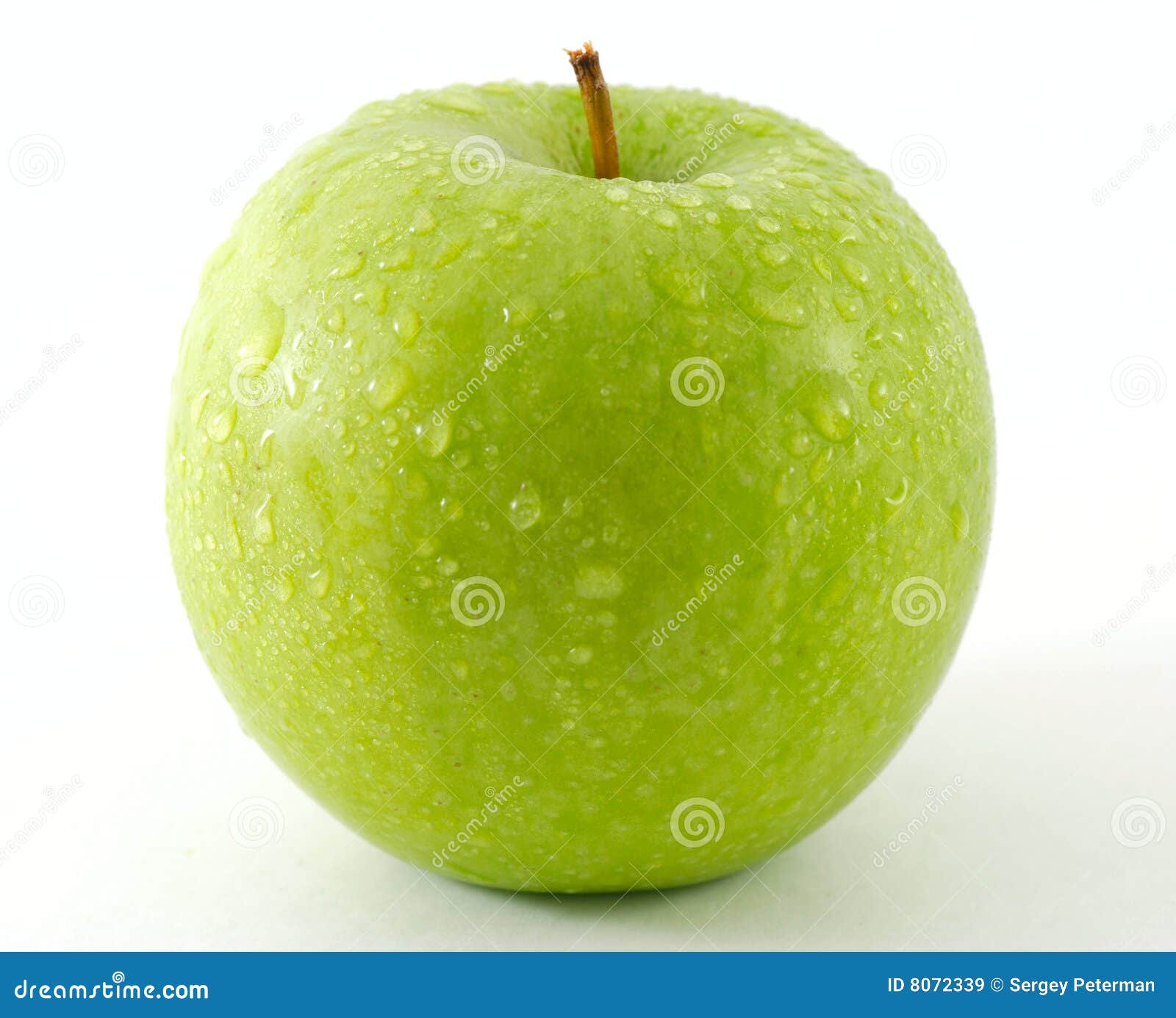 Groene appel stock afbeelding. Image of voedzaam, heerlijk - 8072339