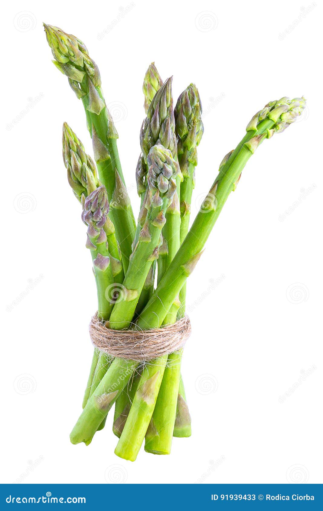 Groene asperge op wit stock afbeelding. Image of groen - 91939433