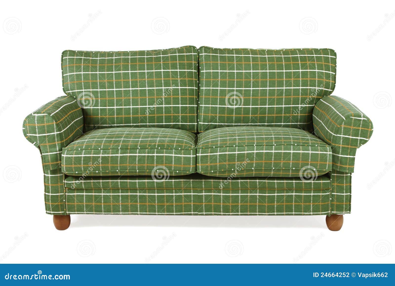 Groene bank stock foto. Image of levensstijlen, comfortabel - 24664252